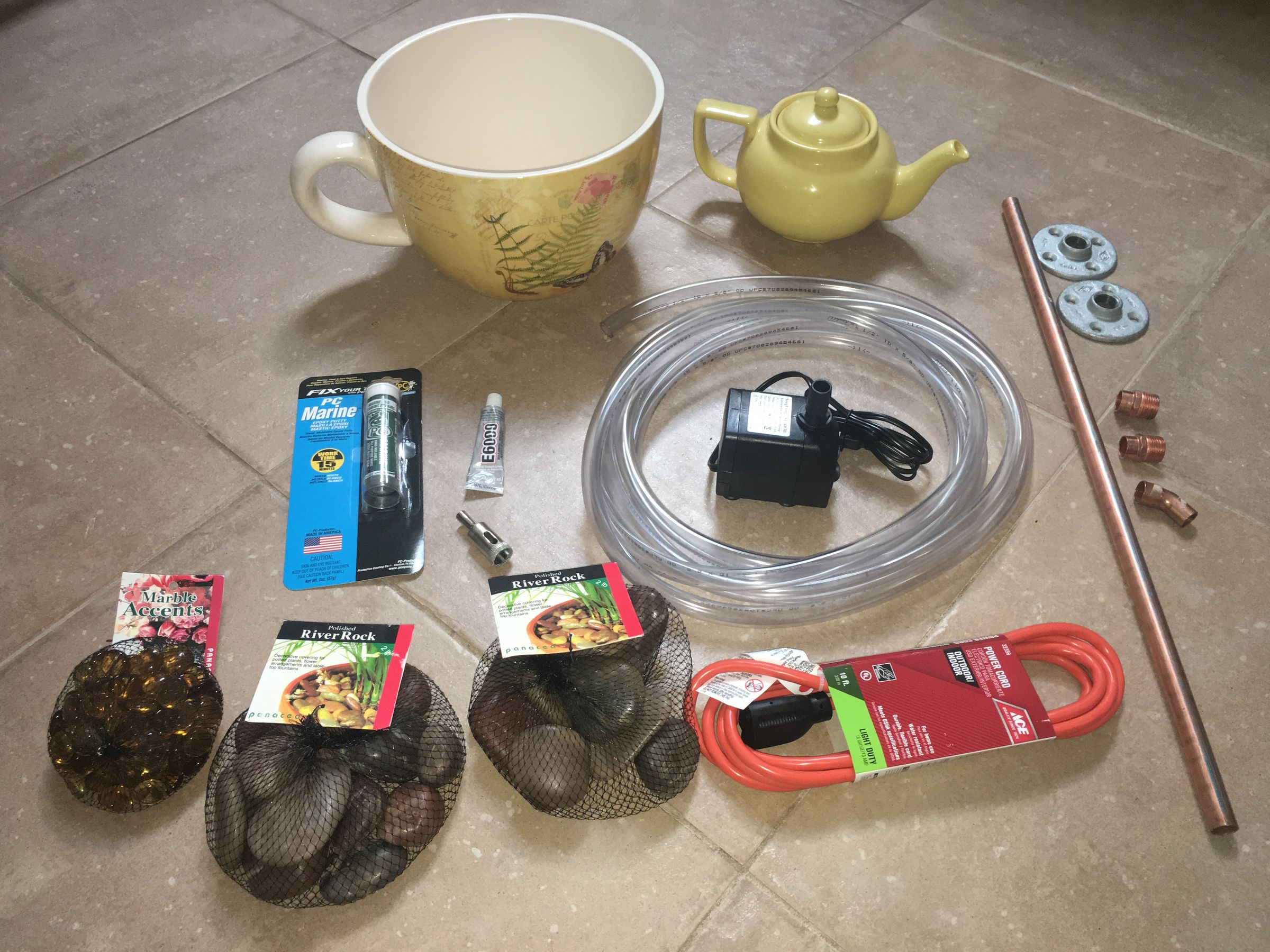 English Breakfast Tea Floating Fountain : 8 Steps (with Pictures ...