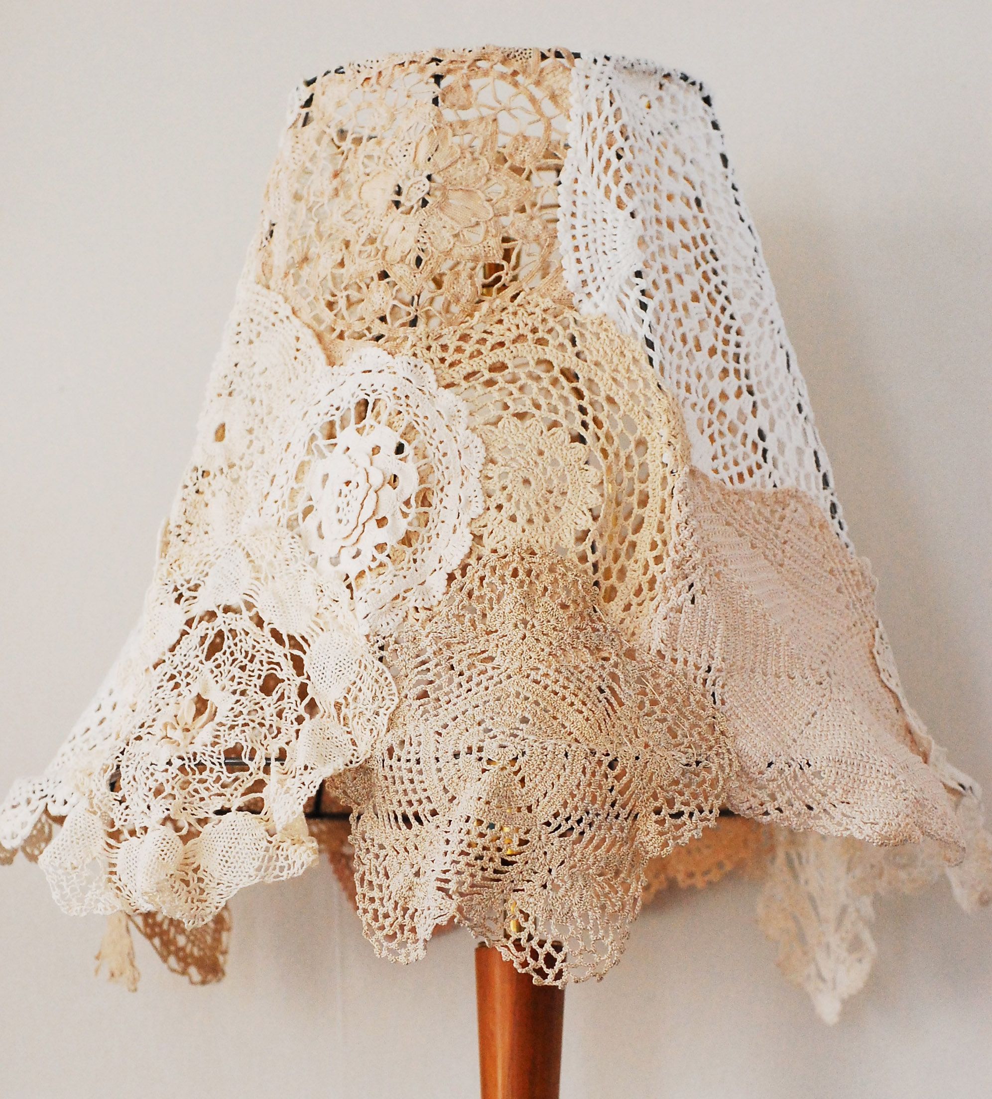 Vintage Doily Lampshade! - Instructables