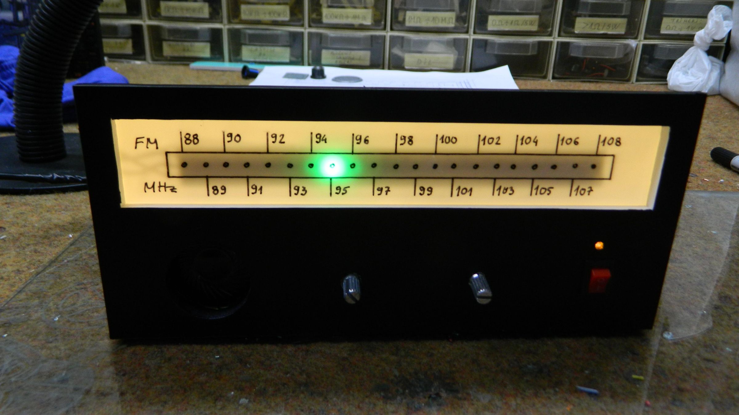 DIY Arduino Retro Look FM Radio With Linear Scale : 3 Steps - Instructables