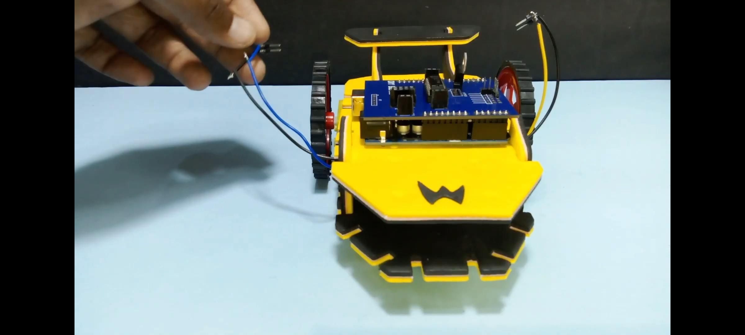 How to Make a TV Remote Control Robot Car : 7 Steps - Instructables