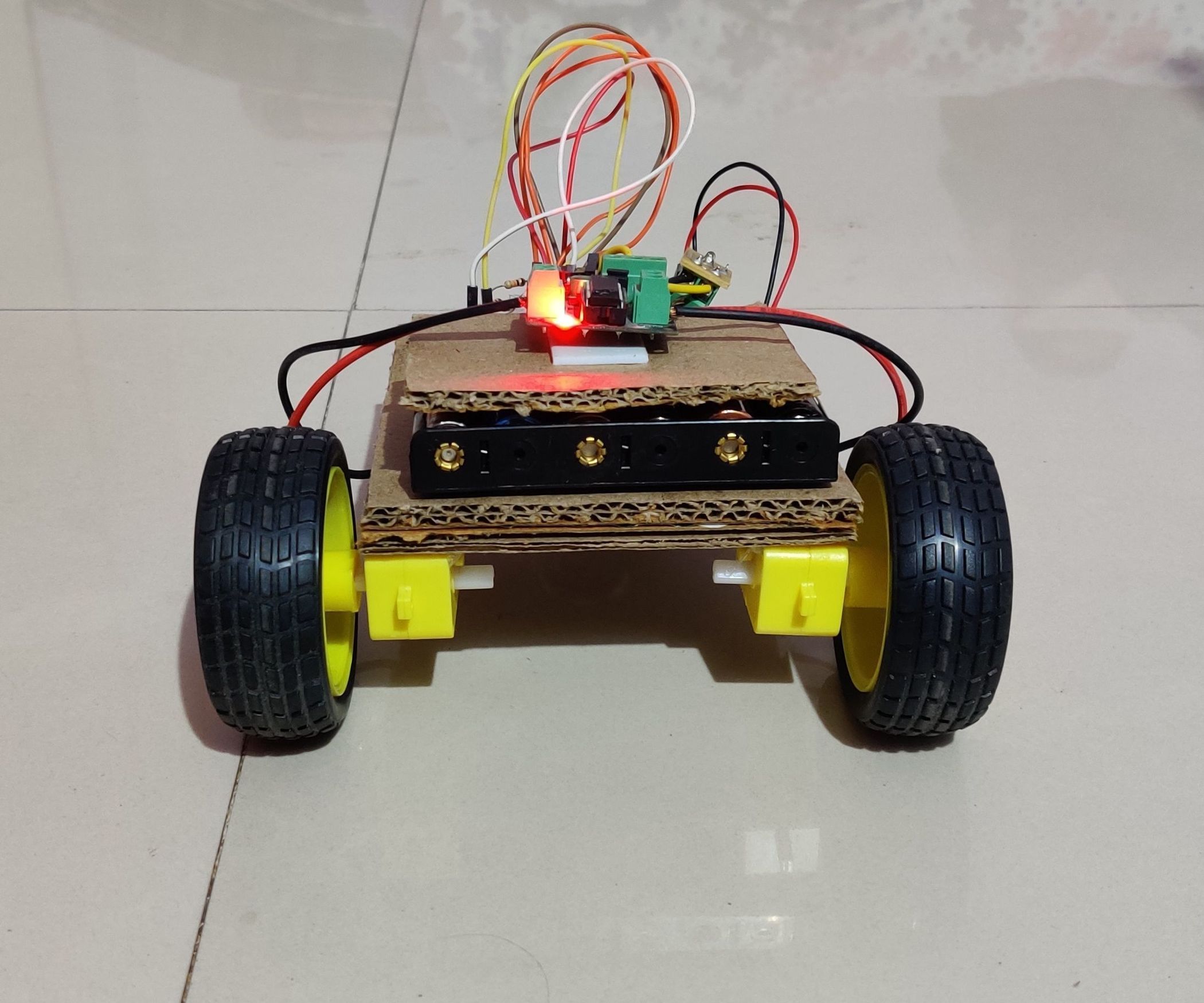 Build a Low Cost Wheeled Robot Toy : 9 Steps - Instructables