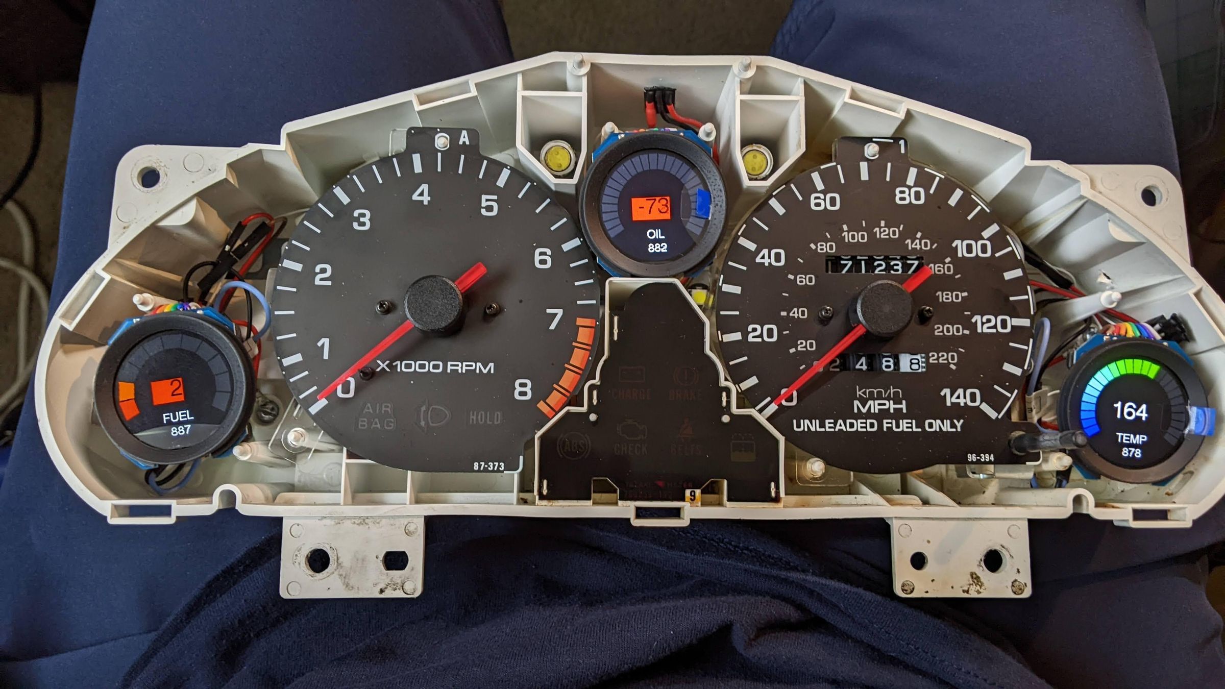1.28" LCD Gauges - for NA Miata's and Other Cars. : 11 Steps (with ...