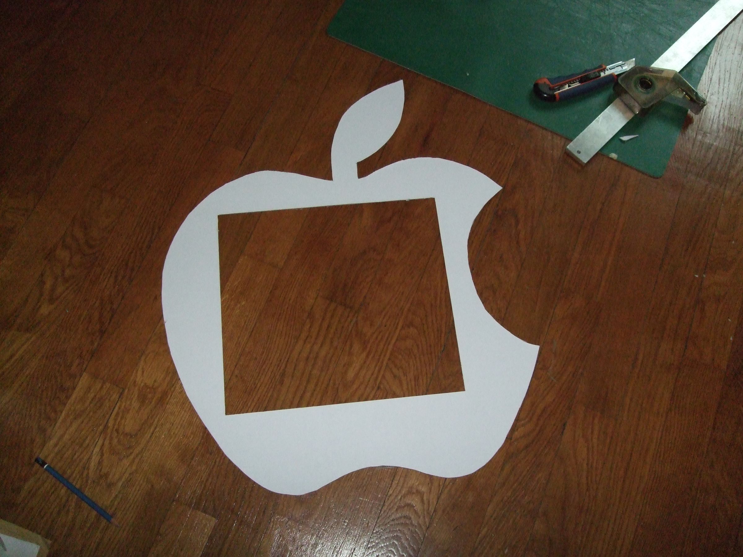 Cardboard Furniture As Apple's Logo. : 4 Steps (with Pictures ...