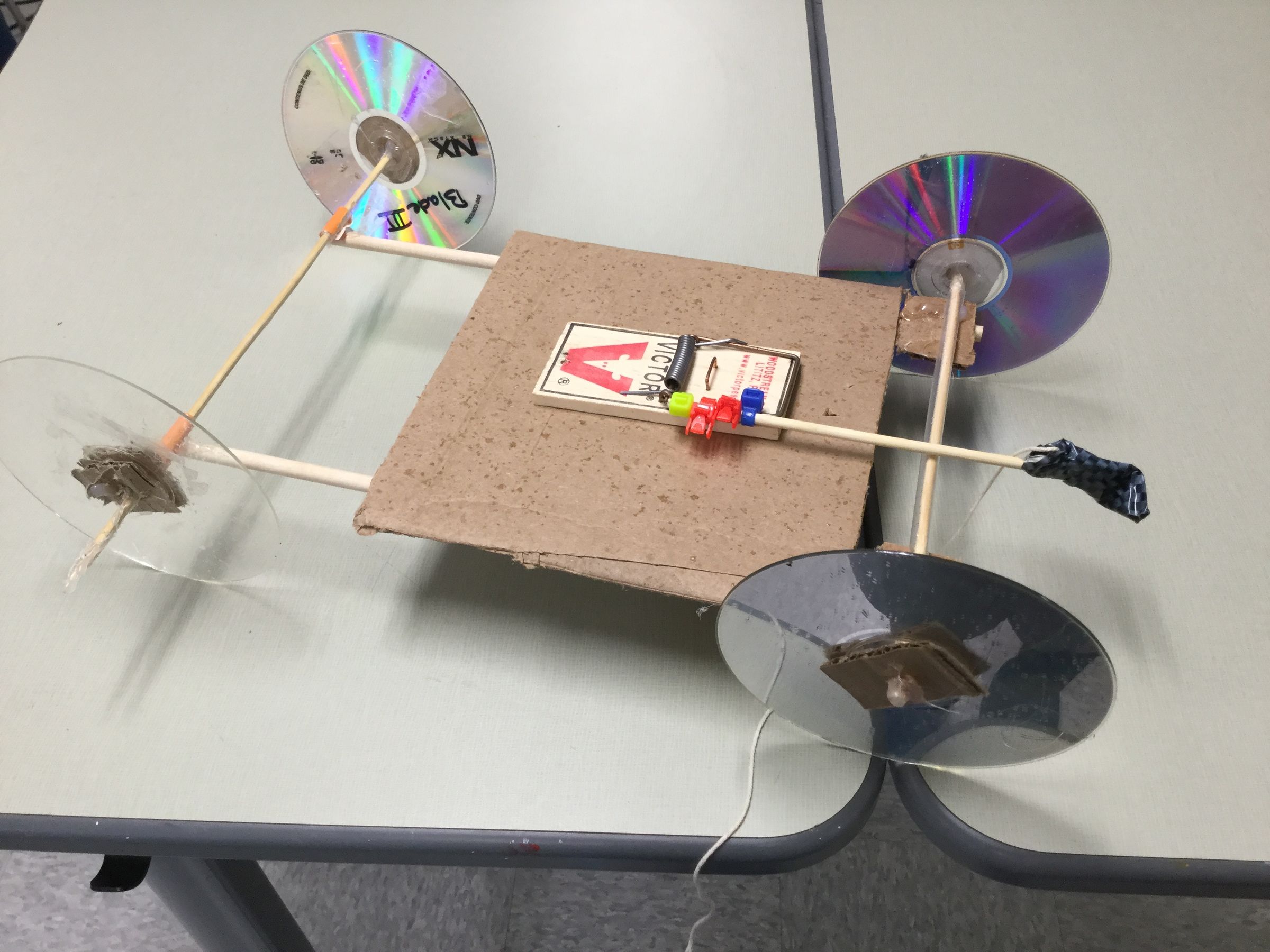 Mousetrap Car : 8 Steps - Instructables