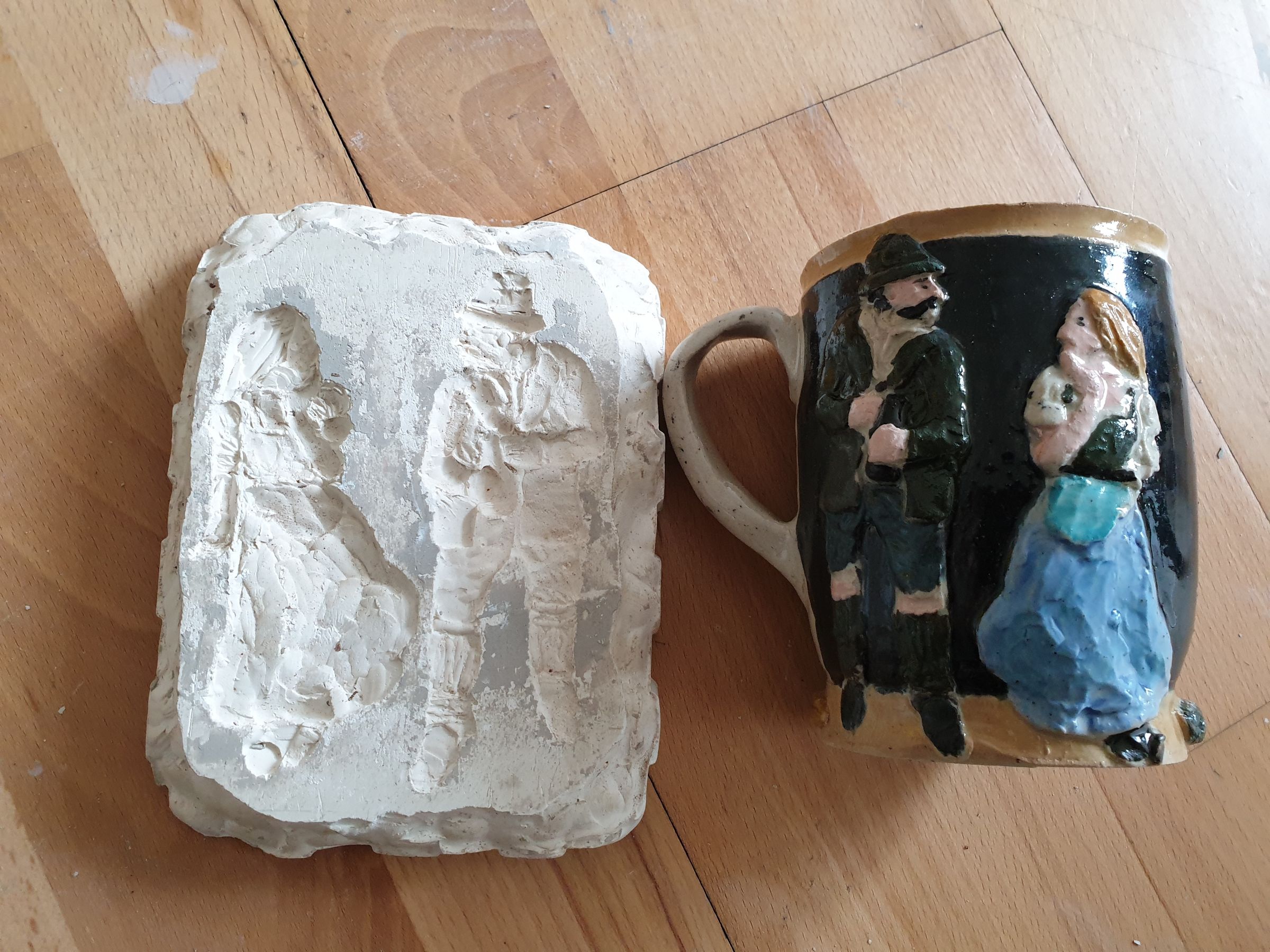 How to Make and Use 'sprigs' (low Relief Sculpture Moulds Used on ...
