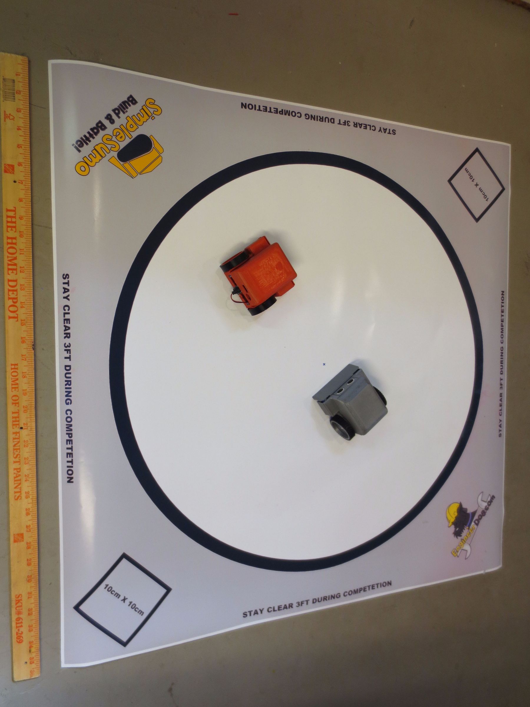 How to Make a Mini-Sumo Ring : 6 Steps (with Pictures) - Instructables