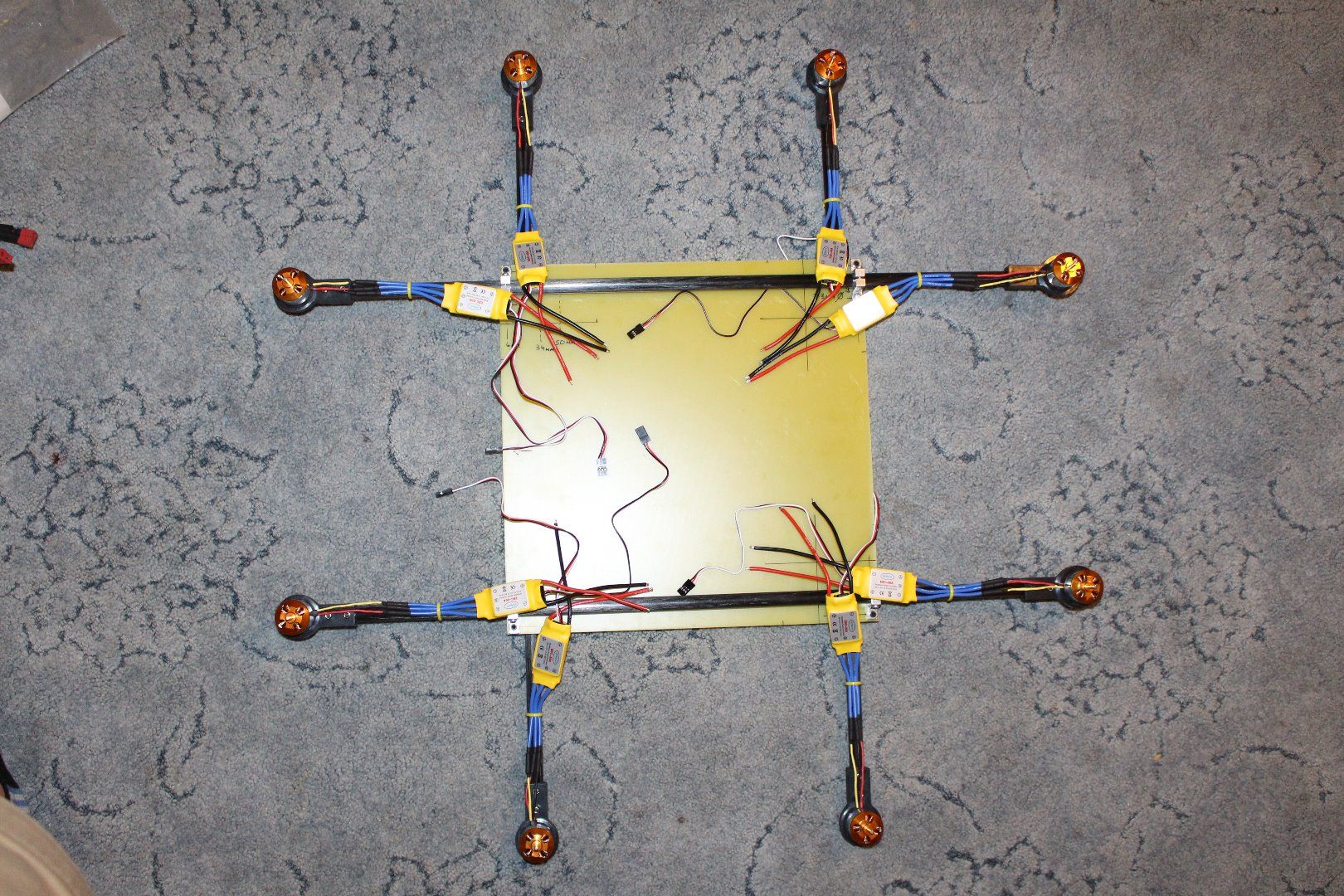 Octocopter, AIO Pro Flight Controller A2212 Motors : 4 Steps (with ...