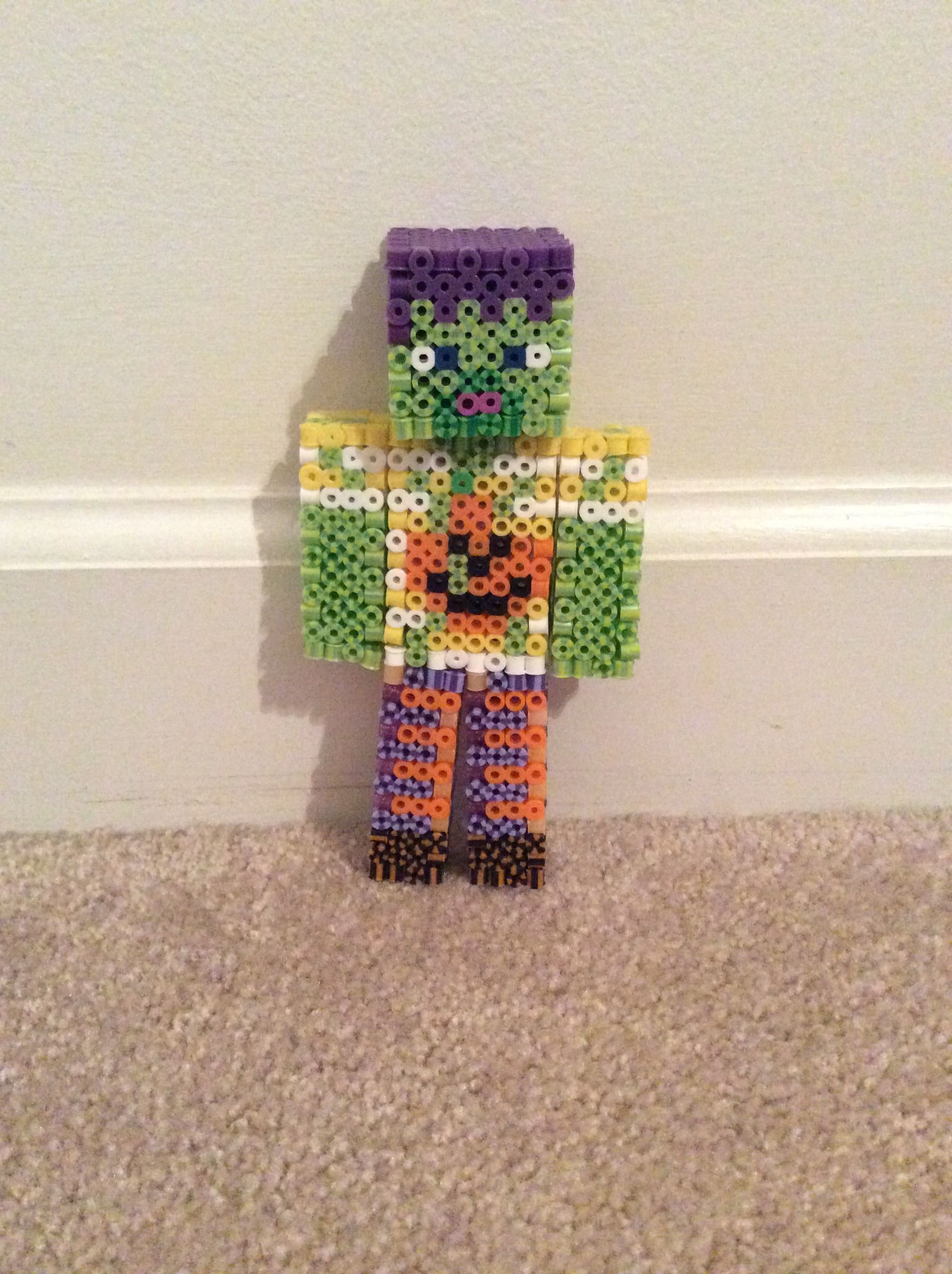 Minecraft 3D Perler Beads : 8 Steps - Instructables