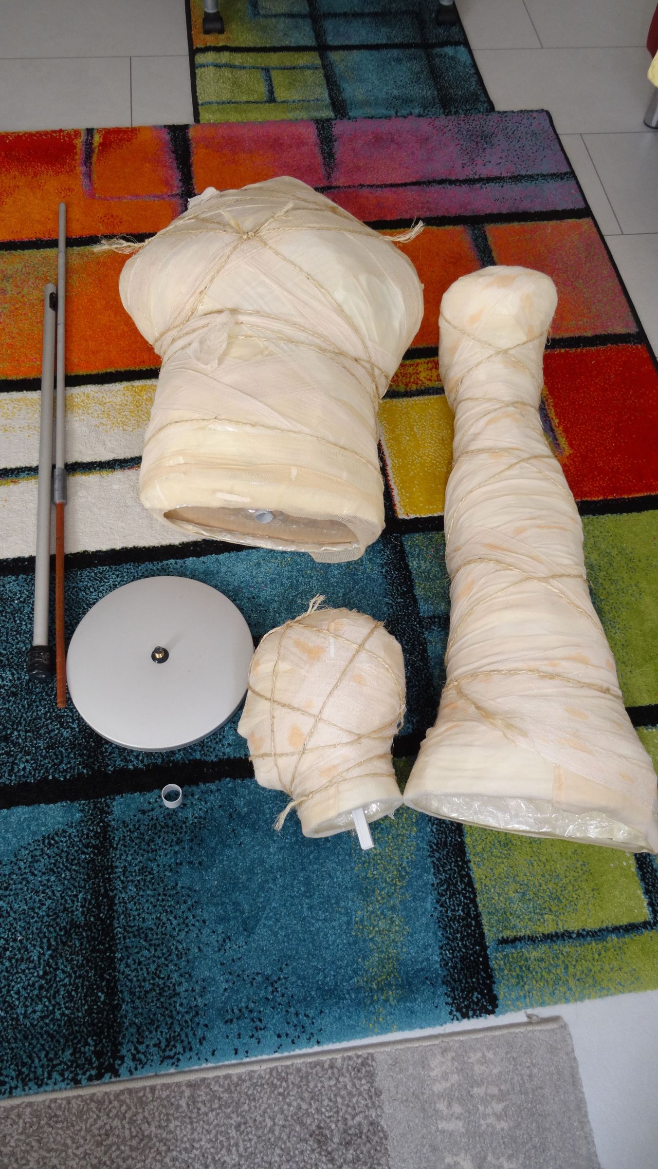 DIY Partable & Portable Mummy : 7 Steps (with Pictures) - Instructables