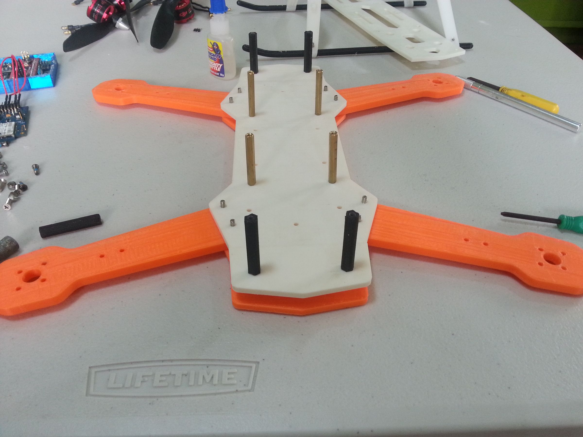 Make an H Quadcopter With 3D Printing : 14 Steps (with Pictures ...