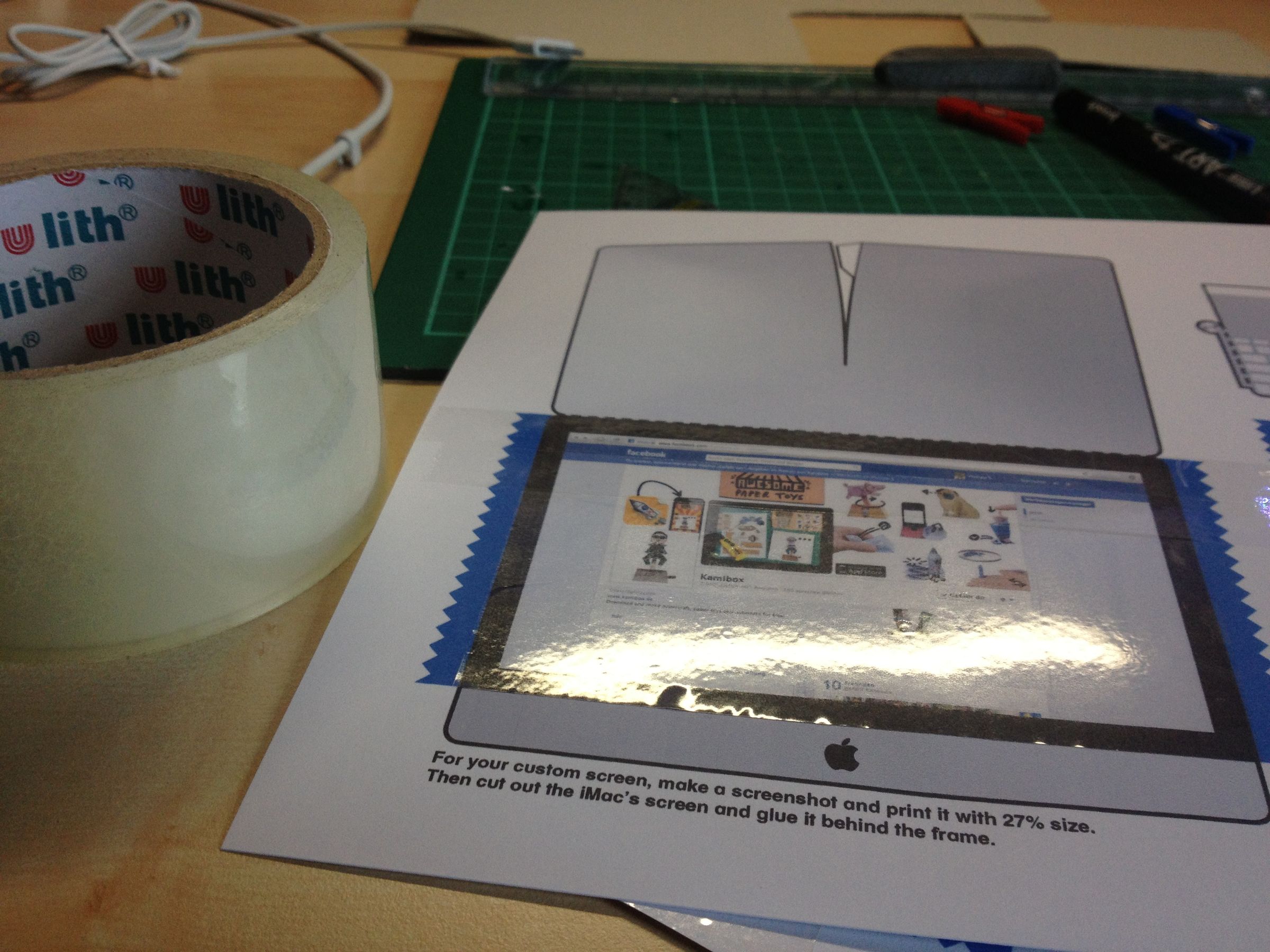 Paper IMac 4.8" : 6 Steps (with Pictures) - Instructables
