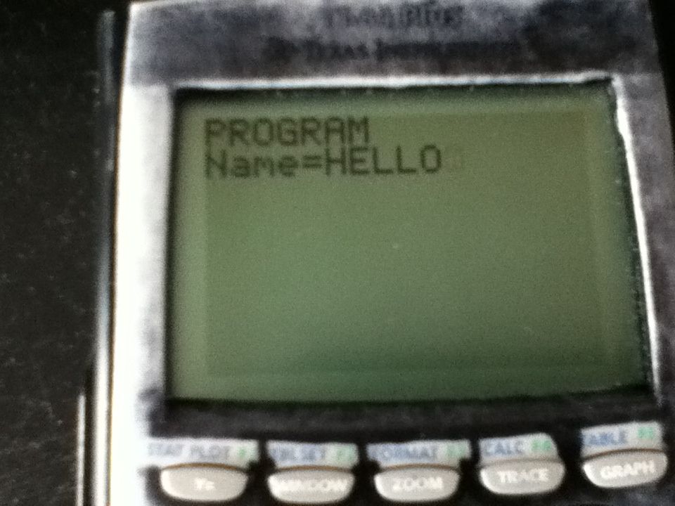 Programming TI-84 Plus (Silver Edition) for Beginners : 7 Steps ...