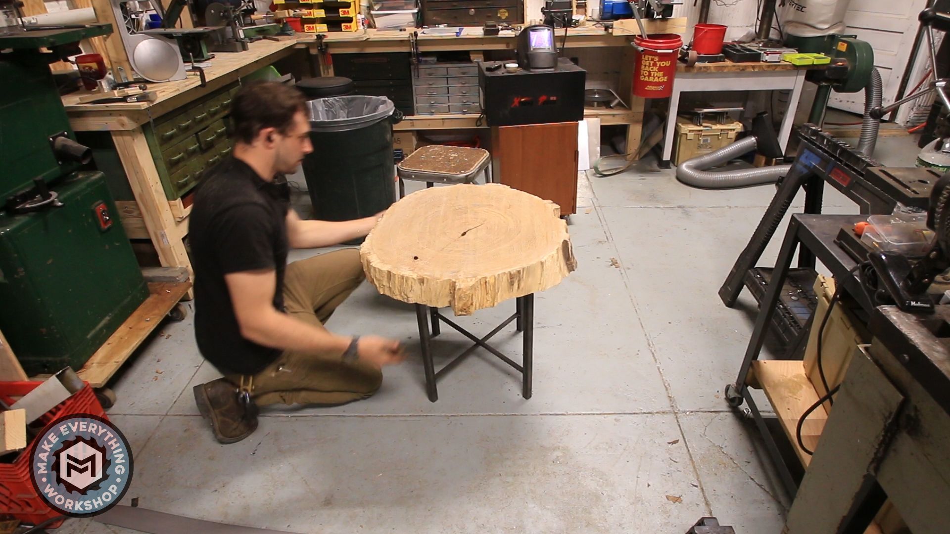 How To: Log Slice Side Table : 15 Steps (with Pictures) - Instructables