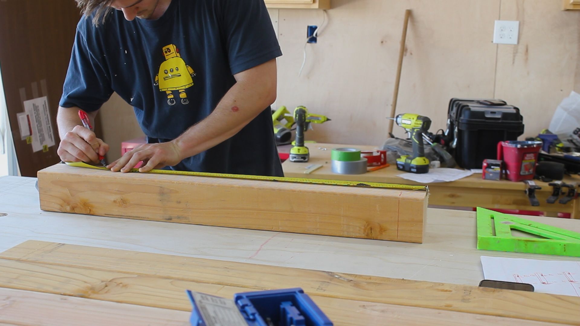 $100 10ft Work Bench/Surface With Storage : 12 Steps (with Pictures ...