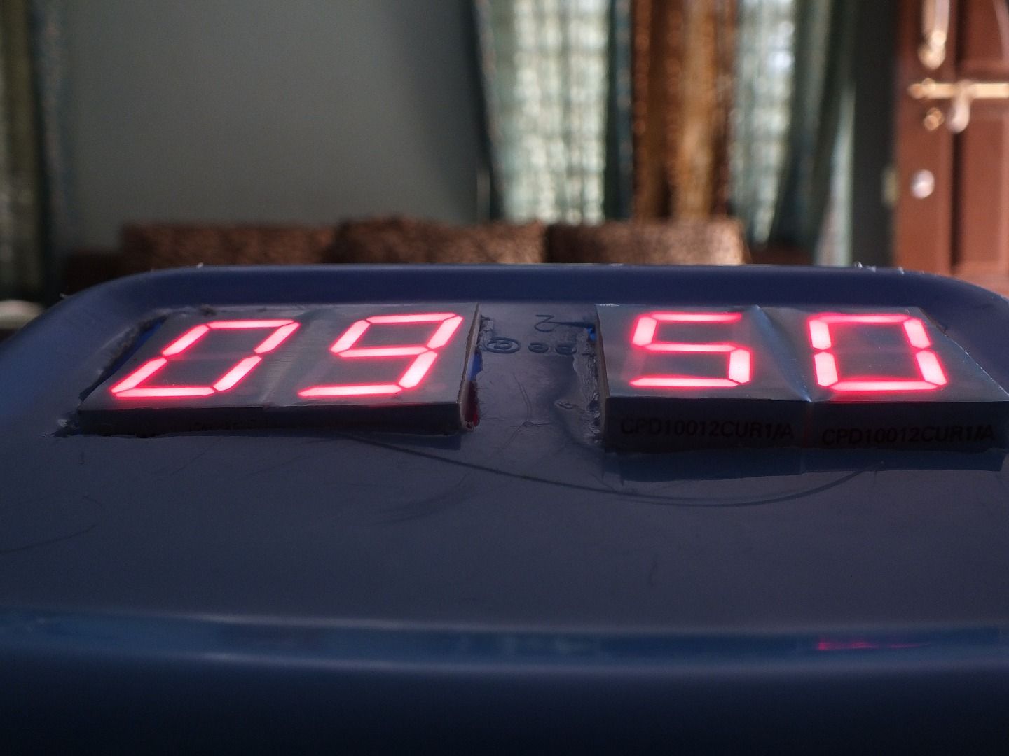 Digital Wall Clock Using Atmega-8 and RTC : 5 Steps - Instructables