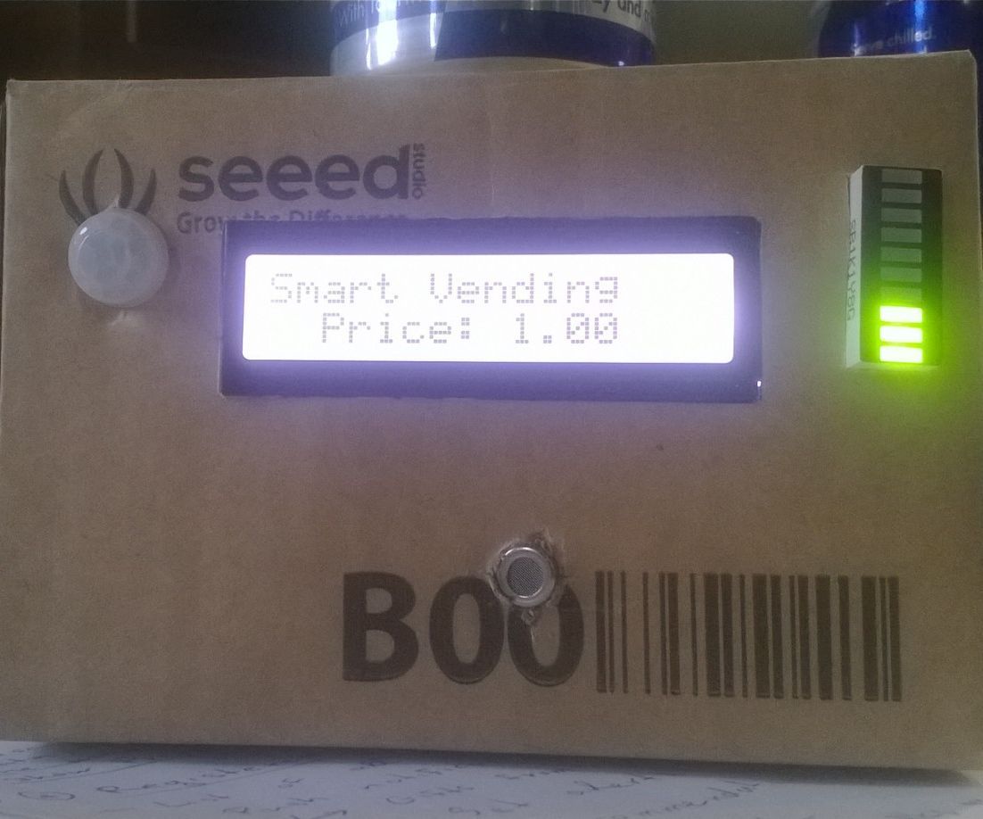 Smart Vending Machine : 5 Steps - Instructables
