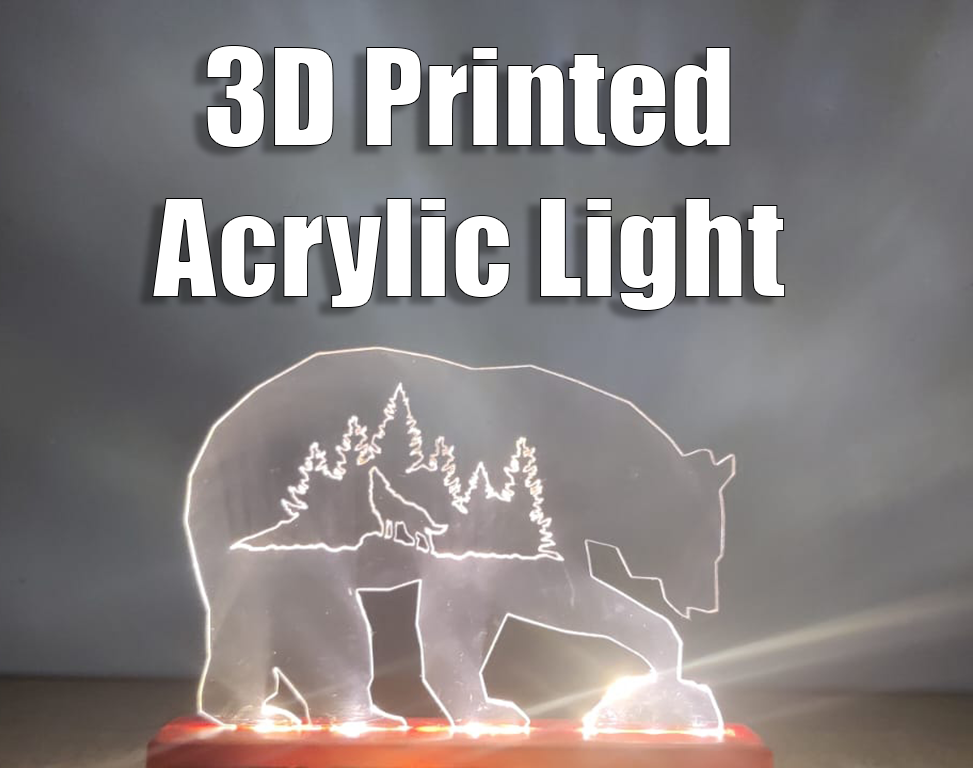 A Simple Acrylic Desk Light : 5 Steps (with Pictures) - Instructables