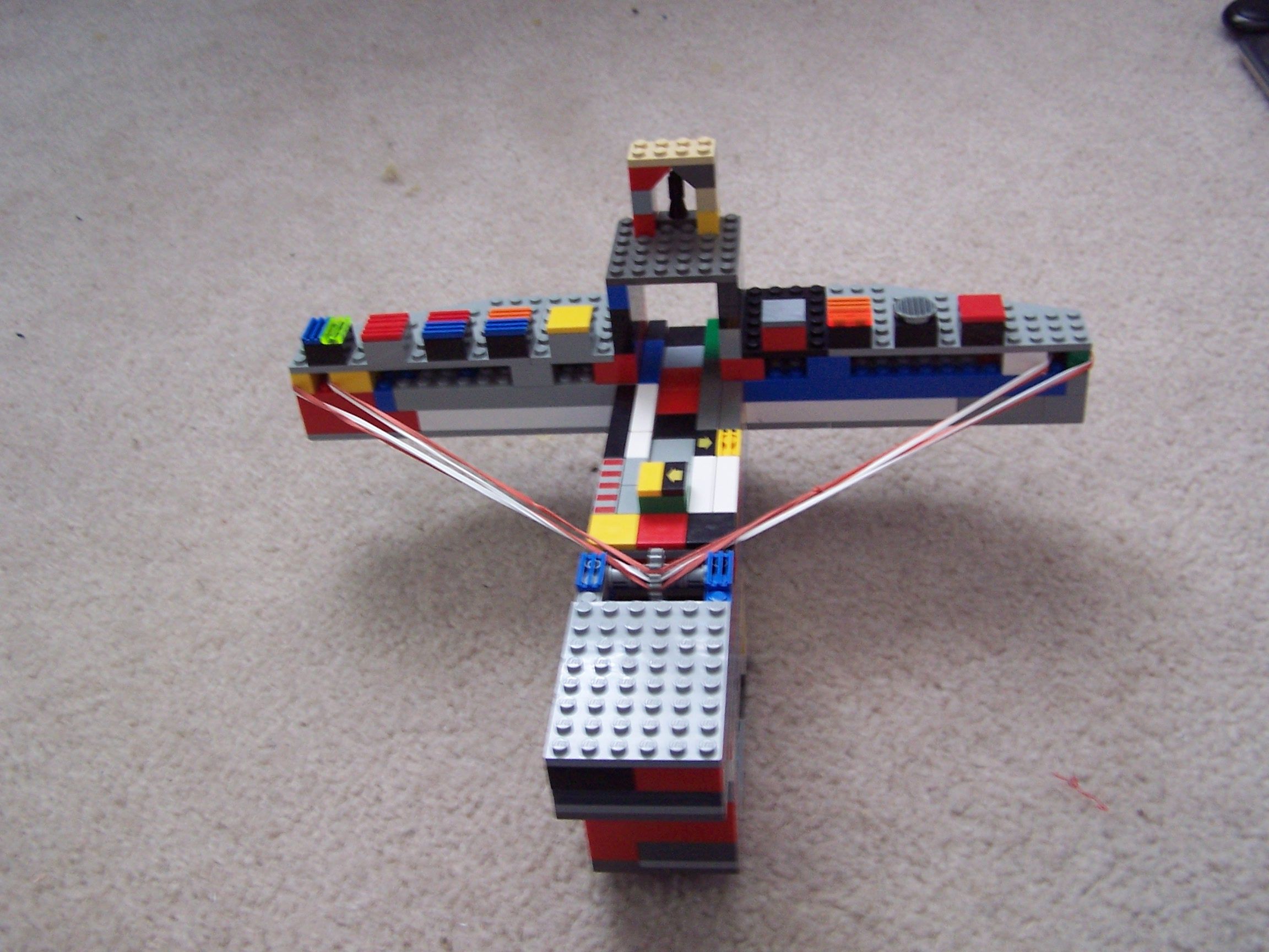 Lego A2 Powerful Mini Crossbow : 8 Steps - Instructables