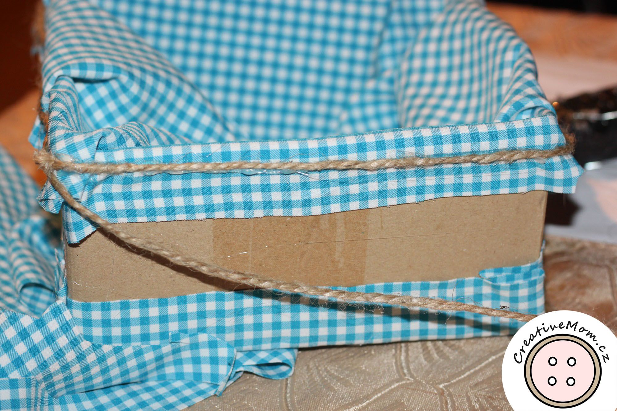 String Basket From a Box : 4 Steps (with Pictures) - Instructables