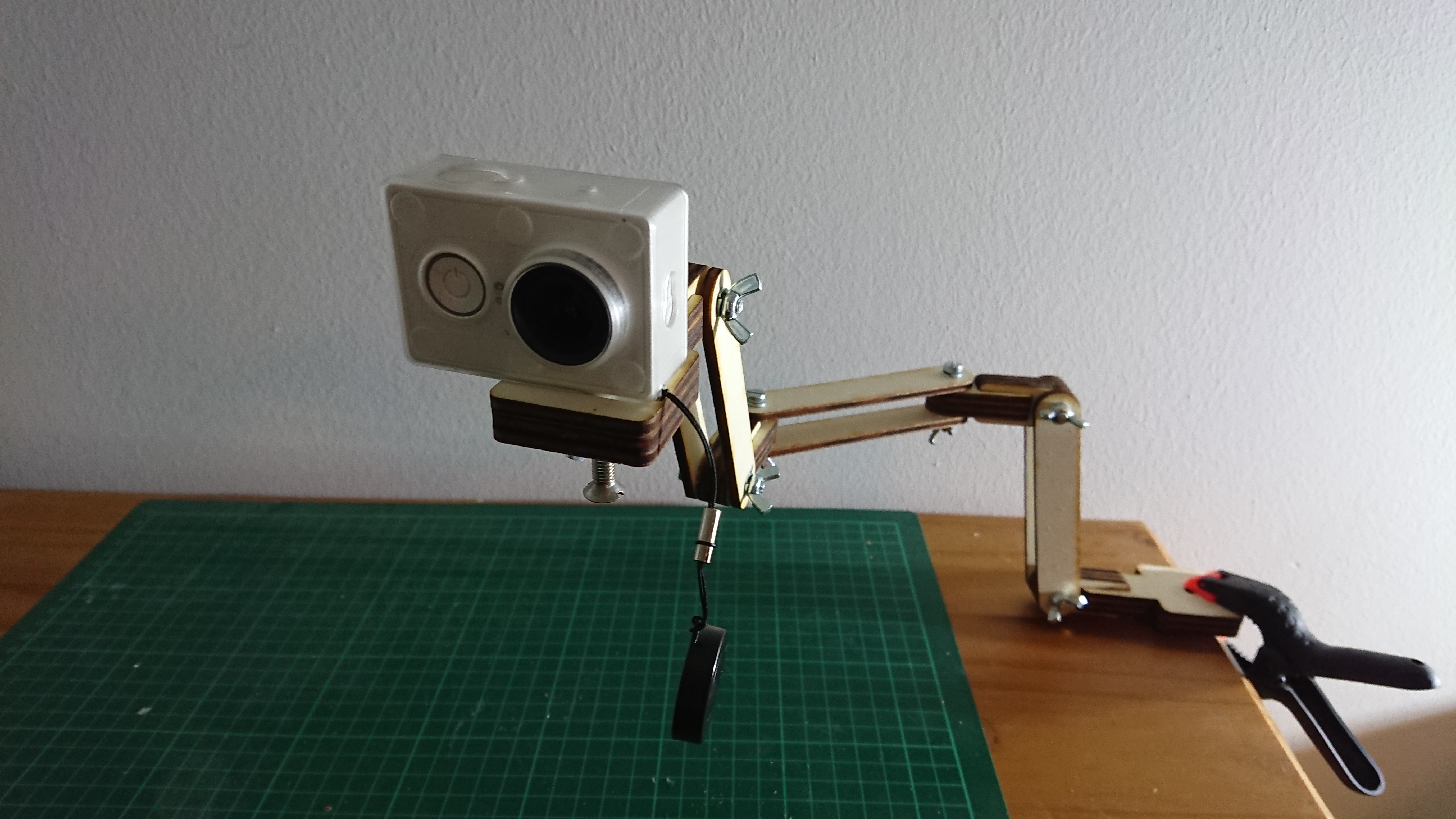 Movable Action Camera Holder : 5 Steps (with Pictures) - Instructables