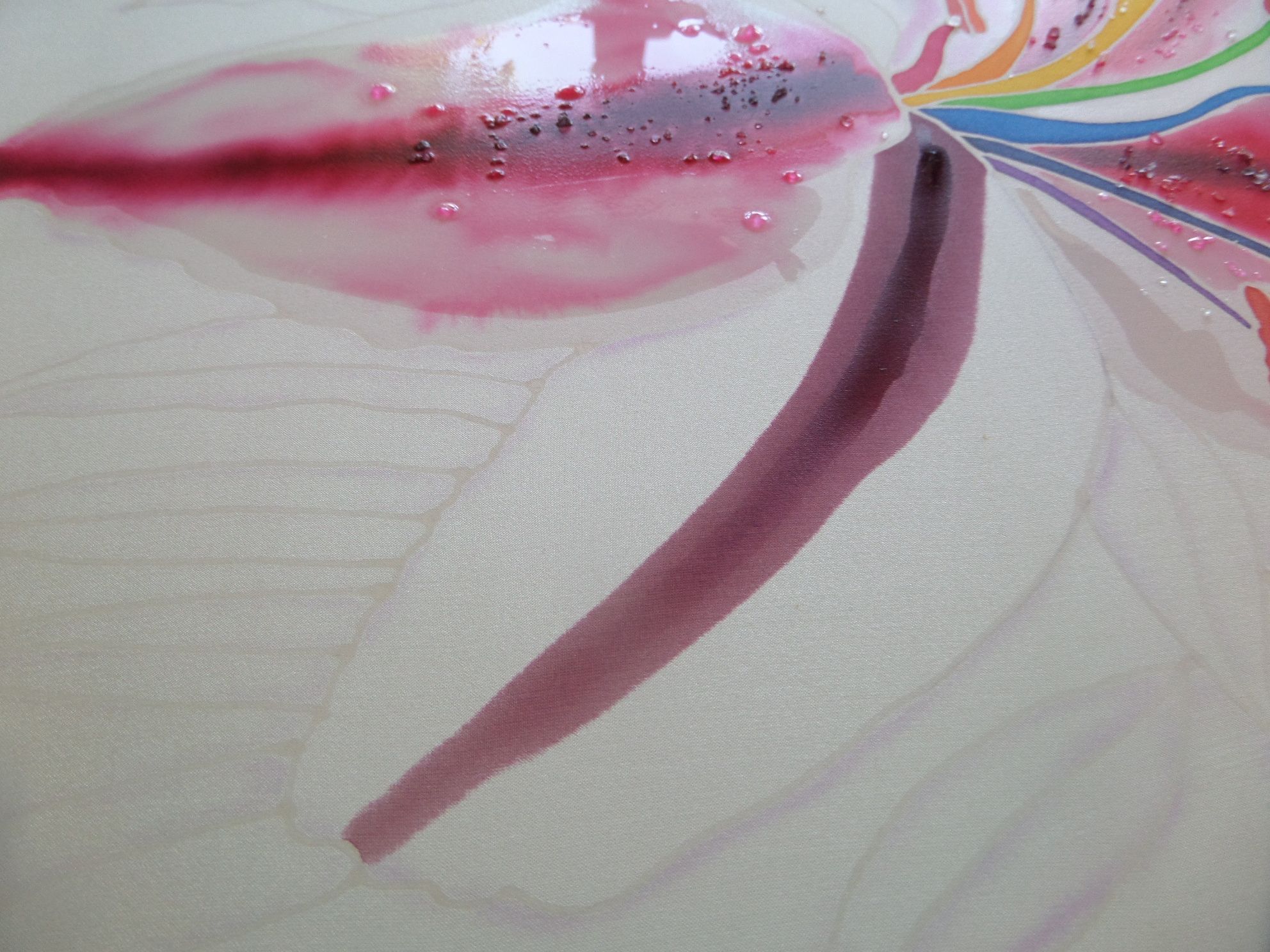 'Rainbow Lily' Silk Painting : 11 Steps (with Pictures) - Instructables