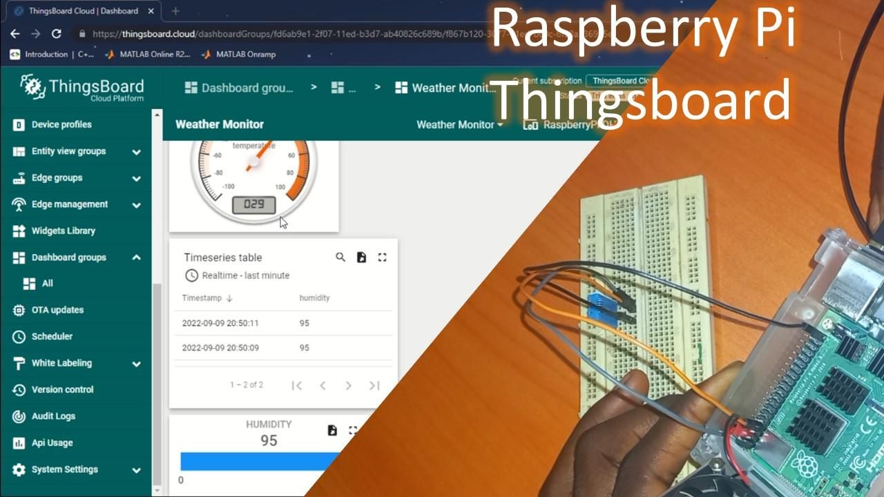 How to Send Data From Raspberry Pi to Thingsboard Cloud - Instructables