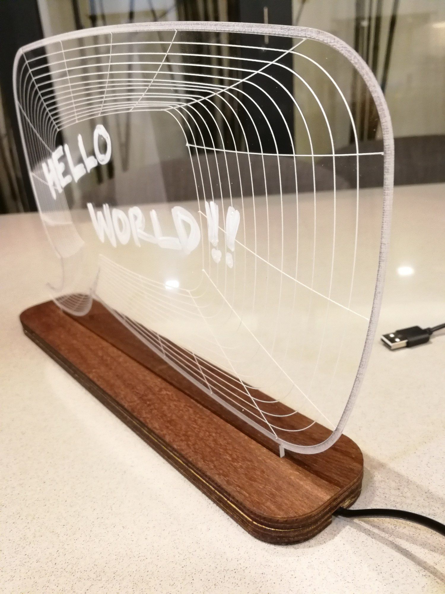 Speech Bubble Lamp & Scribbleboard With Full Plans : 5 Steps (with ...