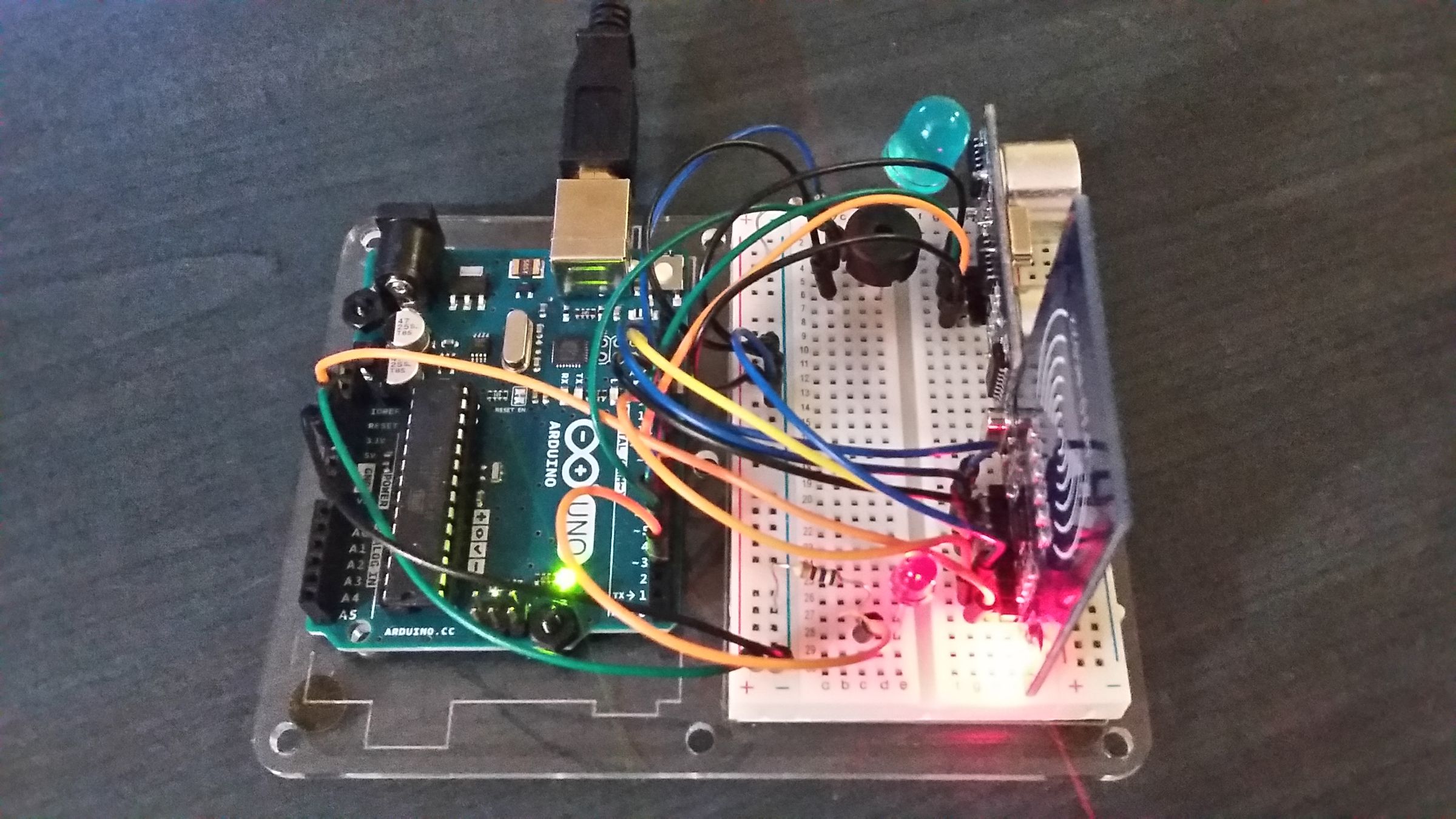 Arduino Ultrasonic Alarm : 7 Steps (with Pictures) - Instructables