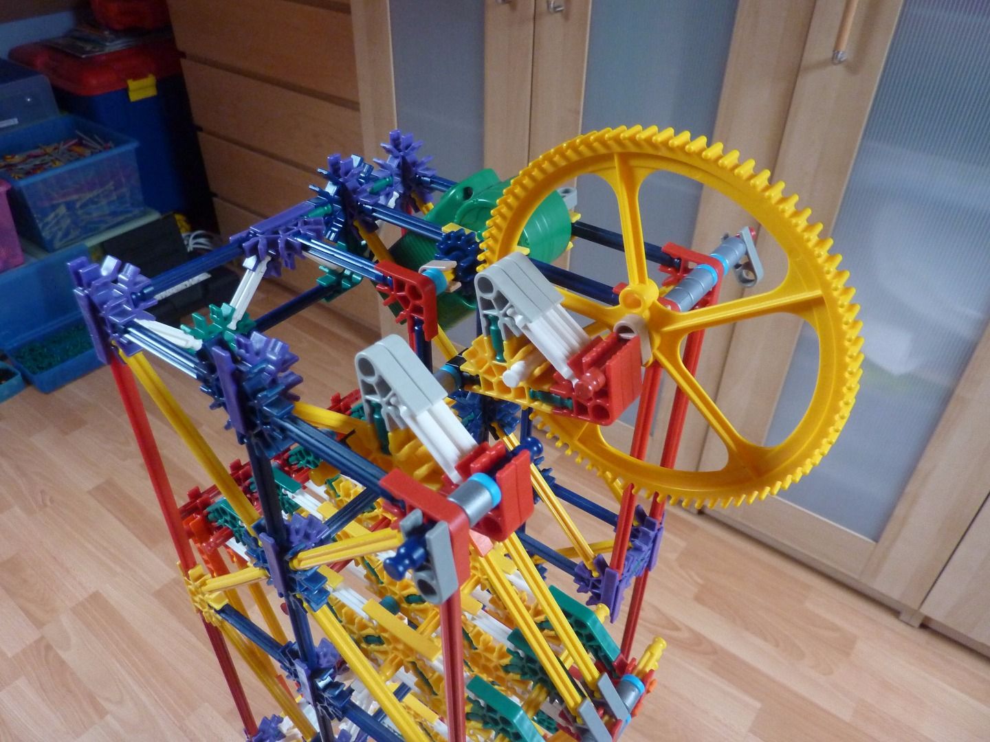 Tube Claw Lift, a Knex Ball Machine Lift : 13 Steps - Instructables