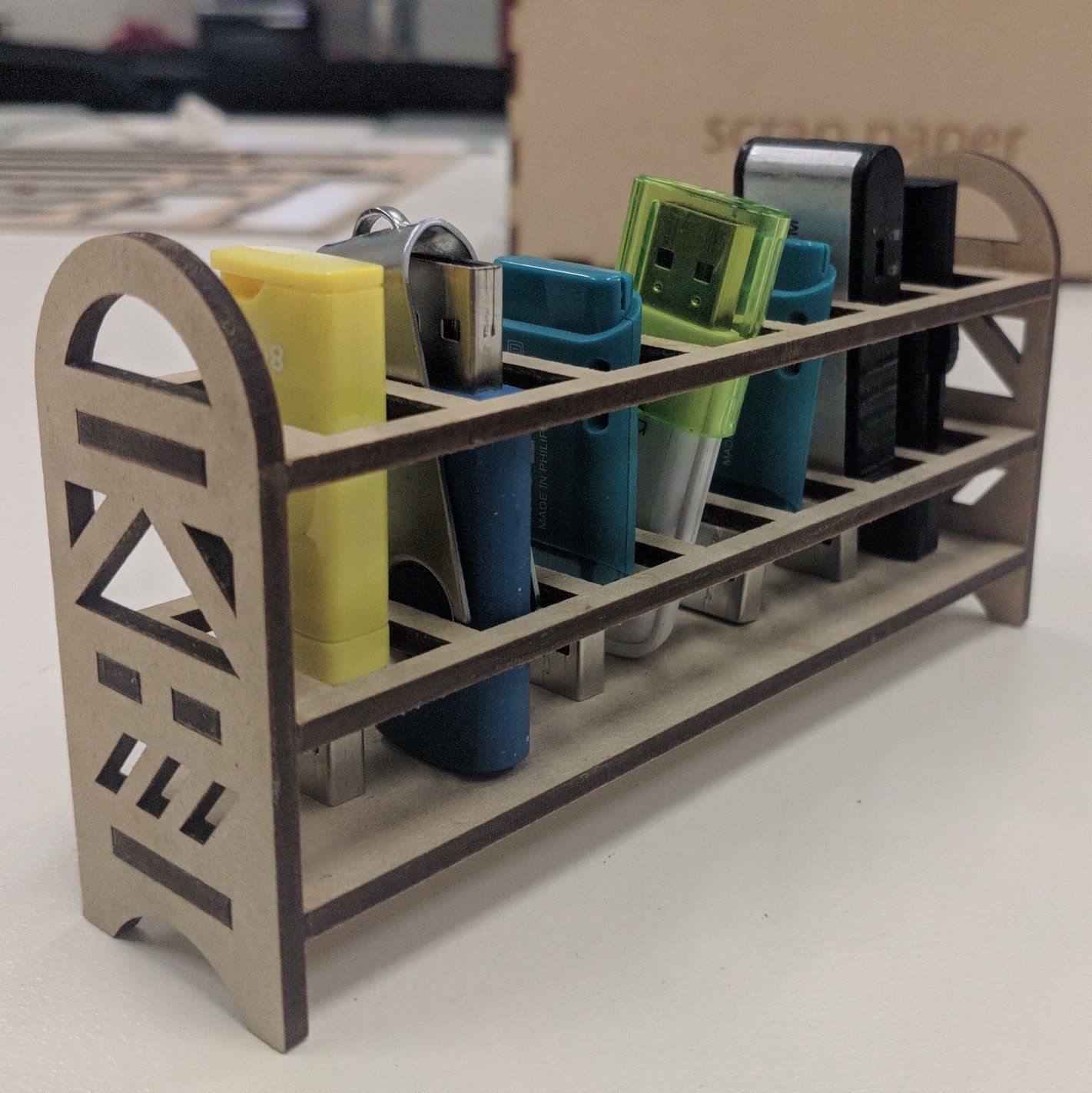 7 USB Holder - Instructables