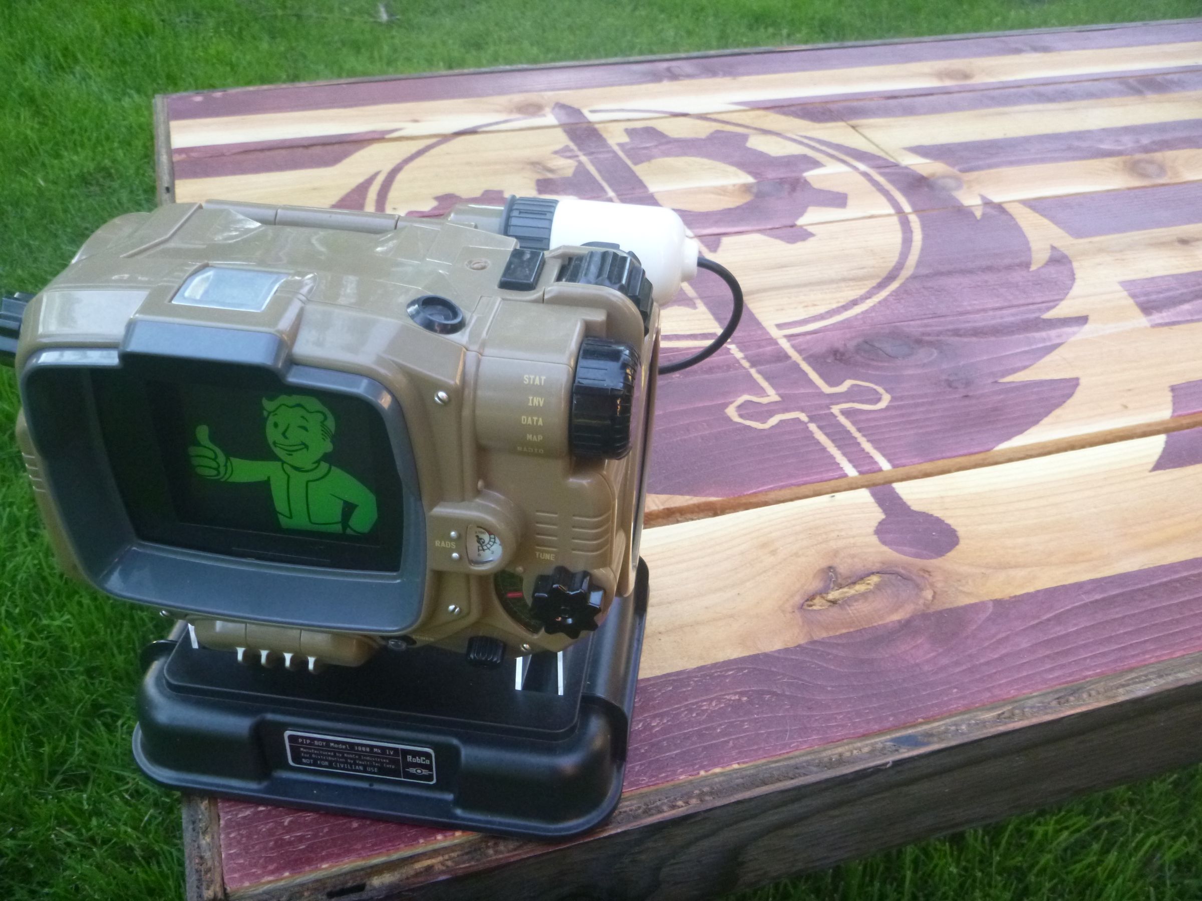 Fallout Brotherhood of Steel Coffee Table (IKEA Hack) : 13 Steps (with ...