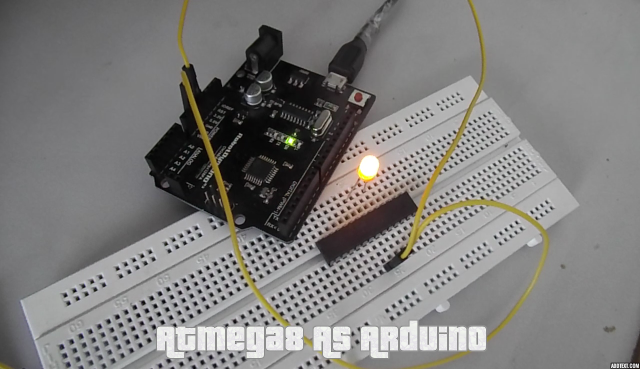 ATmega8 As Arduino (using Internal 8Mhz Crystal) : 7 Steps (with ...