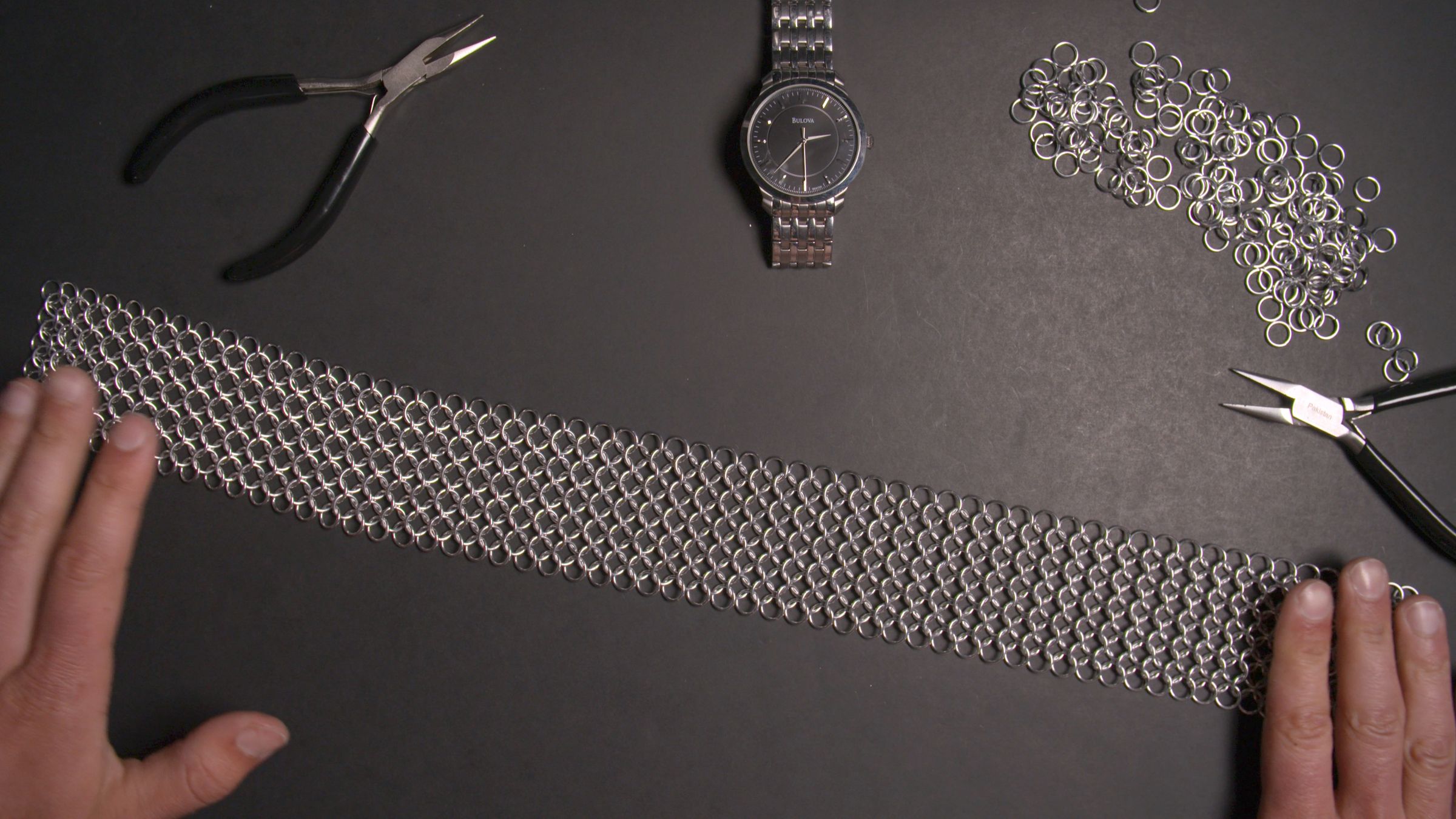 How to Make a Chainmail Tie : 7 Steps (with Pictures) - Instructables