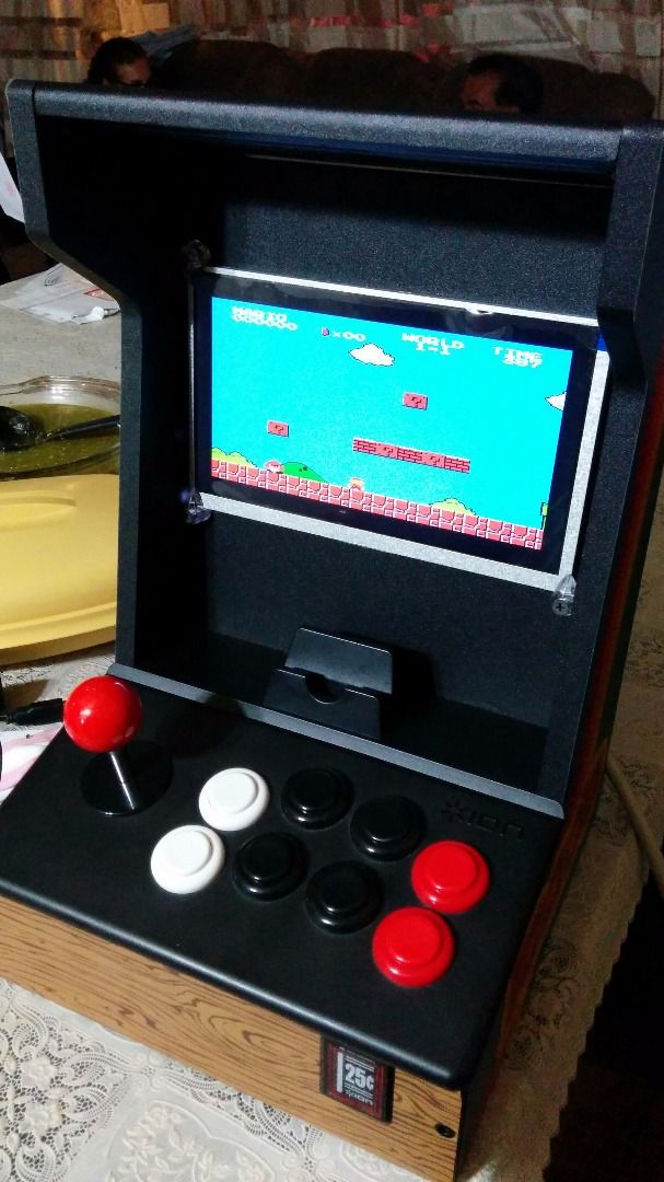 Bartop Mini Retro Arcade - Raspberry Pi and Customised Icade : 12 Steps ...