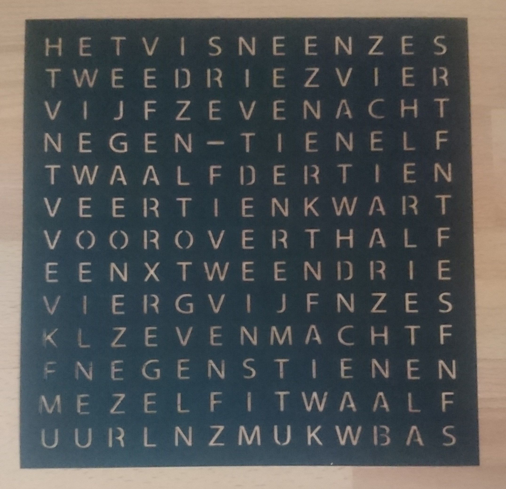 Word Clock : 11 Steps (with Pictures) - Instructables