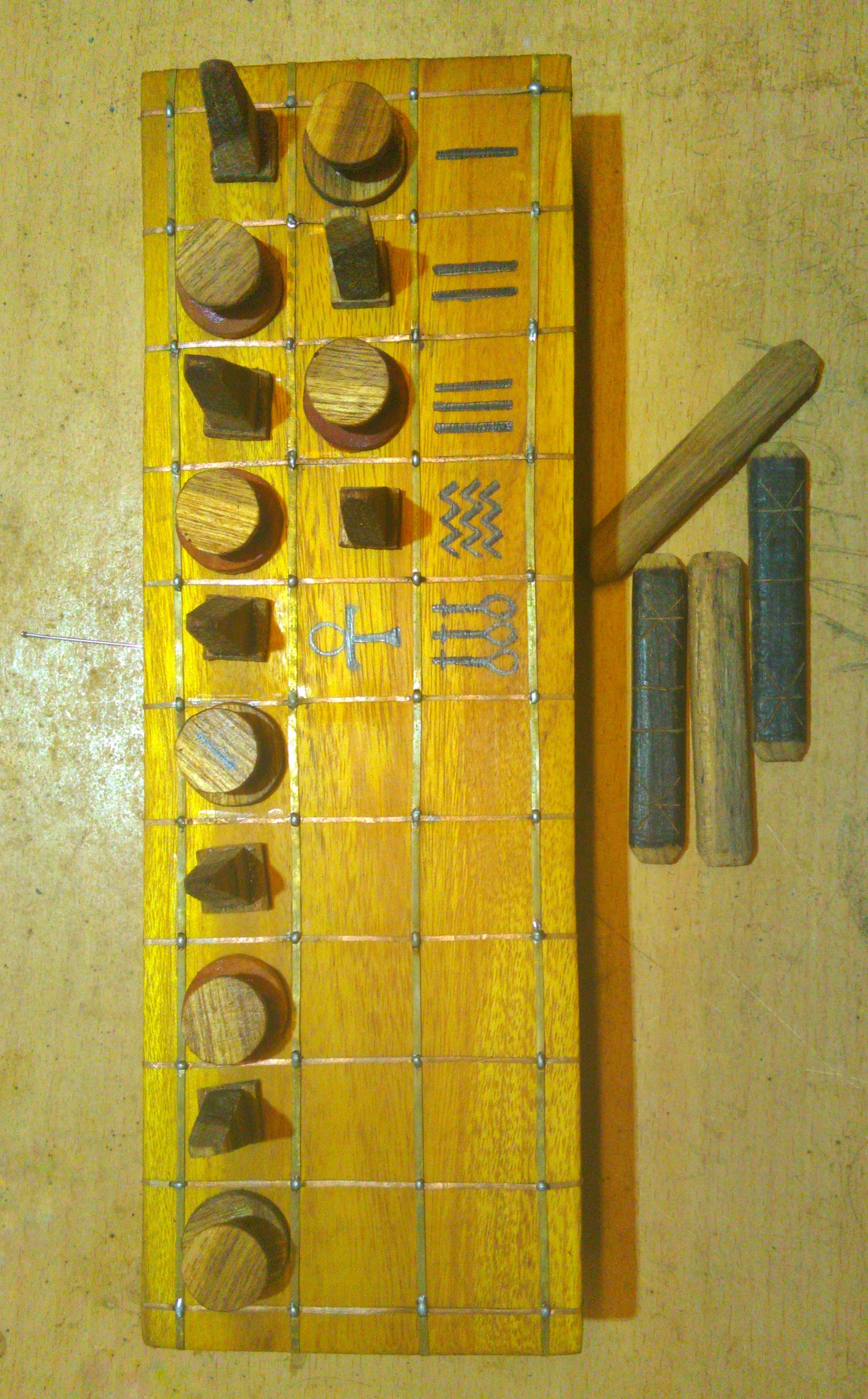 Senet Game : 7 Steps (with Pictures) - Instructables