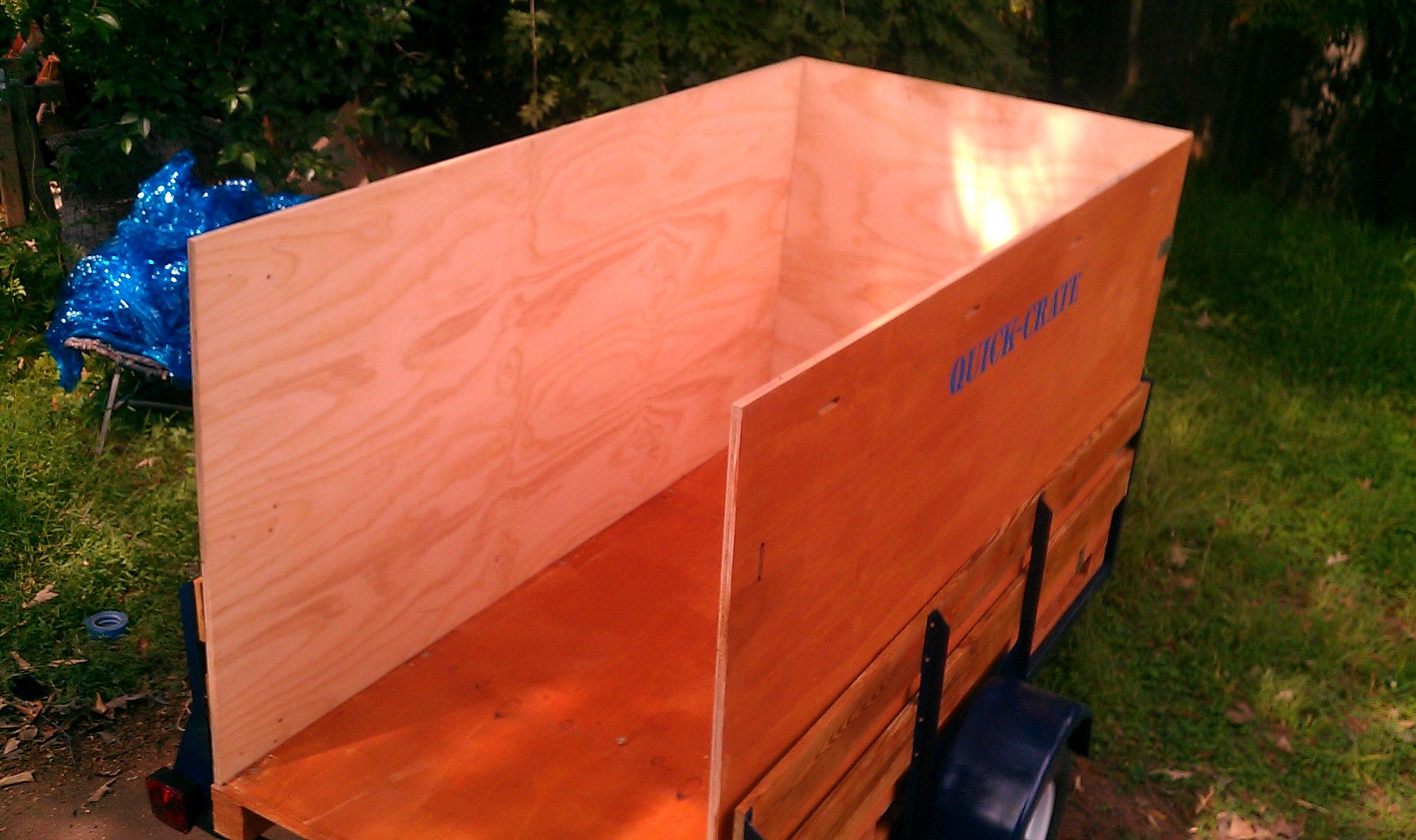 Quick-Crate Collapsible Utility Trailer : 6 Steps (with Pictures ...