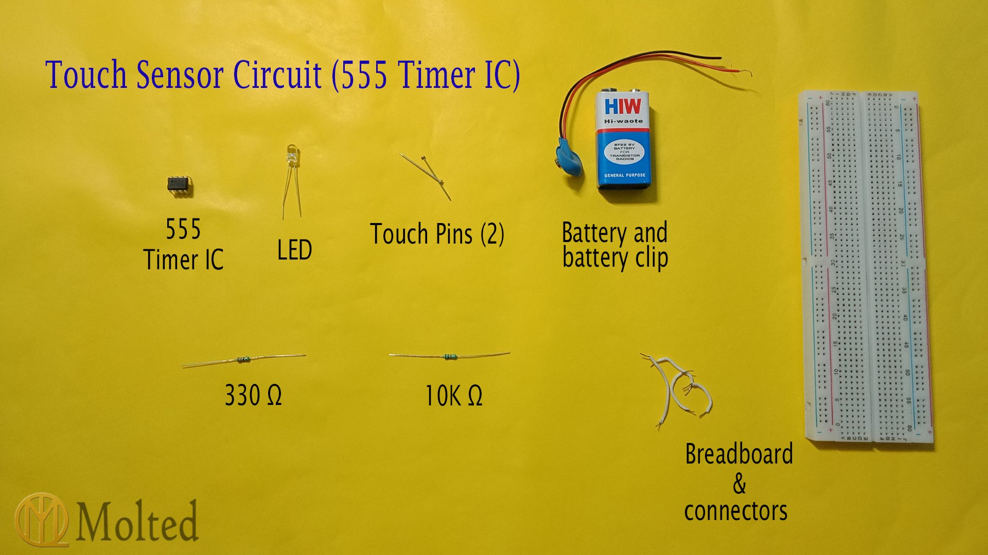 Three Touch Sensor Circuits + Touch Timer Circuit : 4 Steps - Instructables