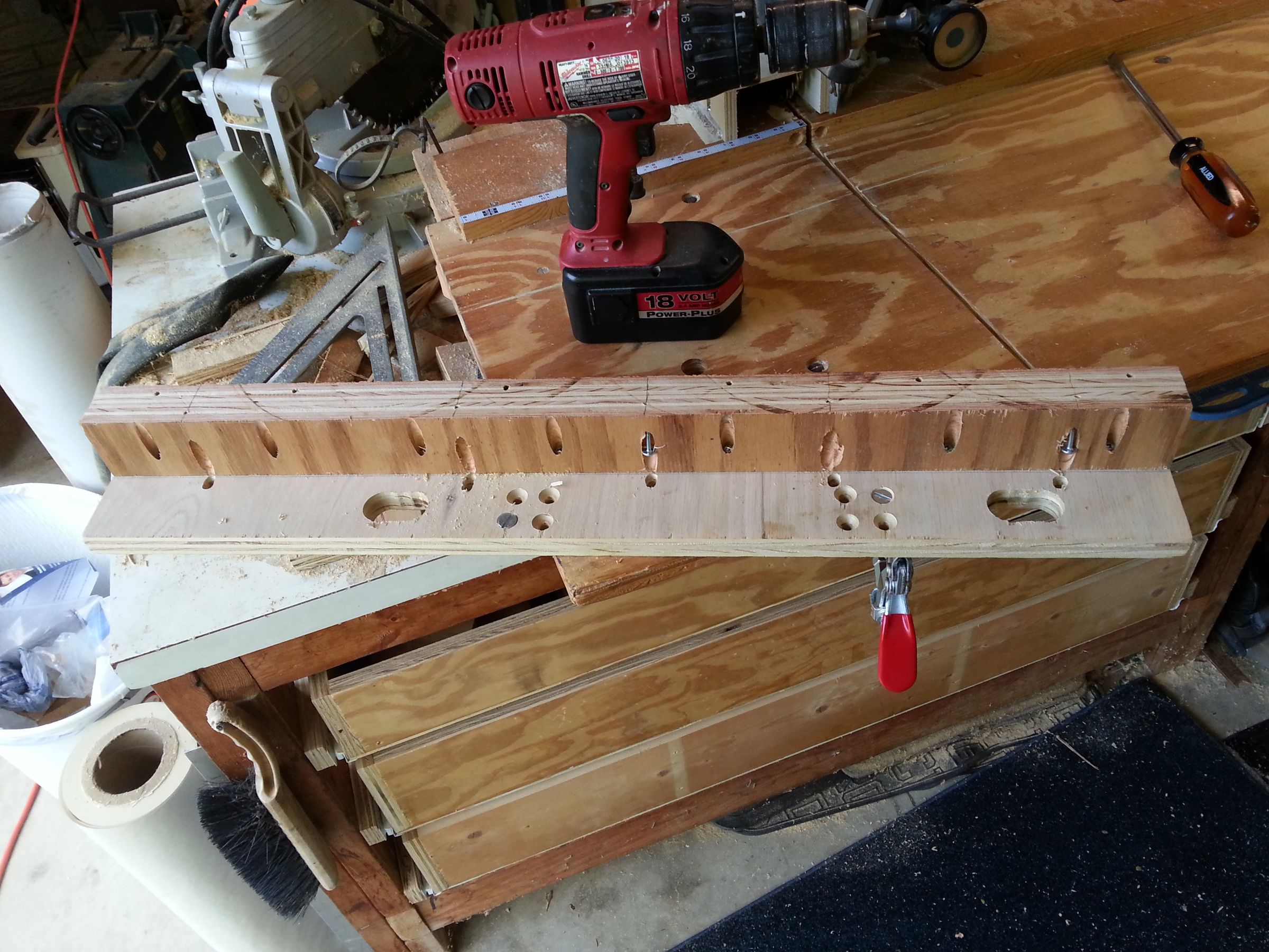Auxiliary Aluminum T-track Fence for Your Table Saw for Under $50 : 12 ...