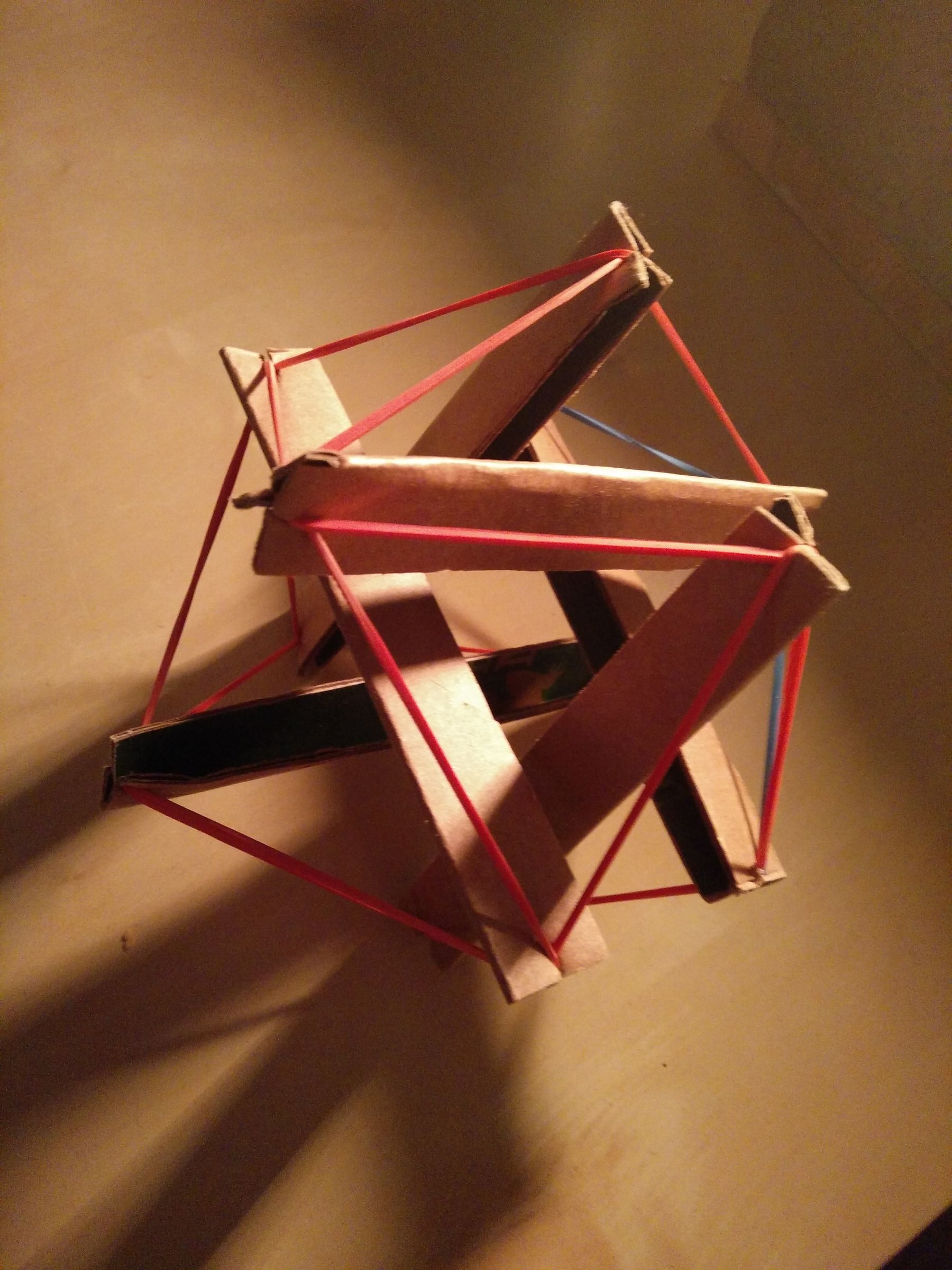 Interactive Led Lamp | Tensegrity Structure + Arduino : 5 Steps (with ...