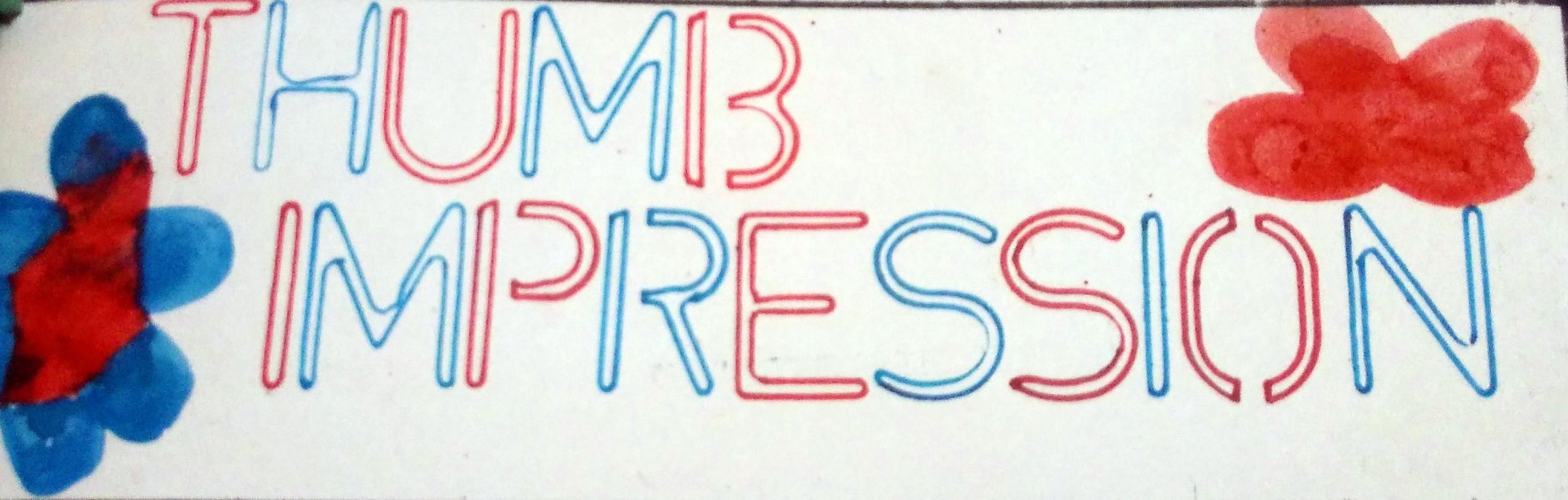 Thumb Impression Painting (with Pictures) - Instructables