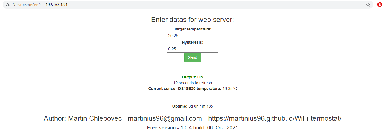 WiFi Thermostat - ESP8266 / ESP32 : 5 Steps - Instructables