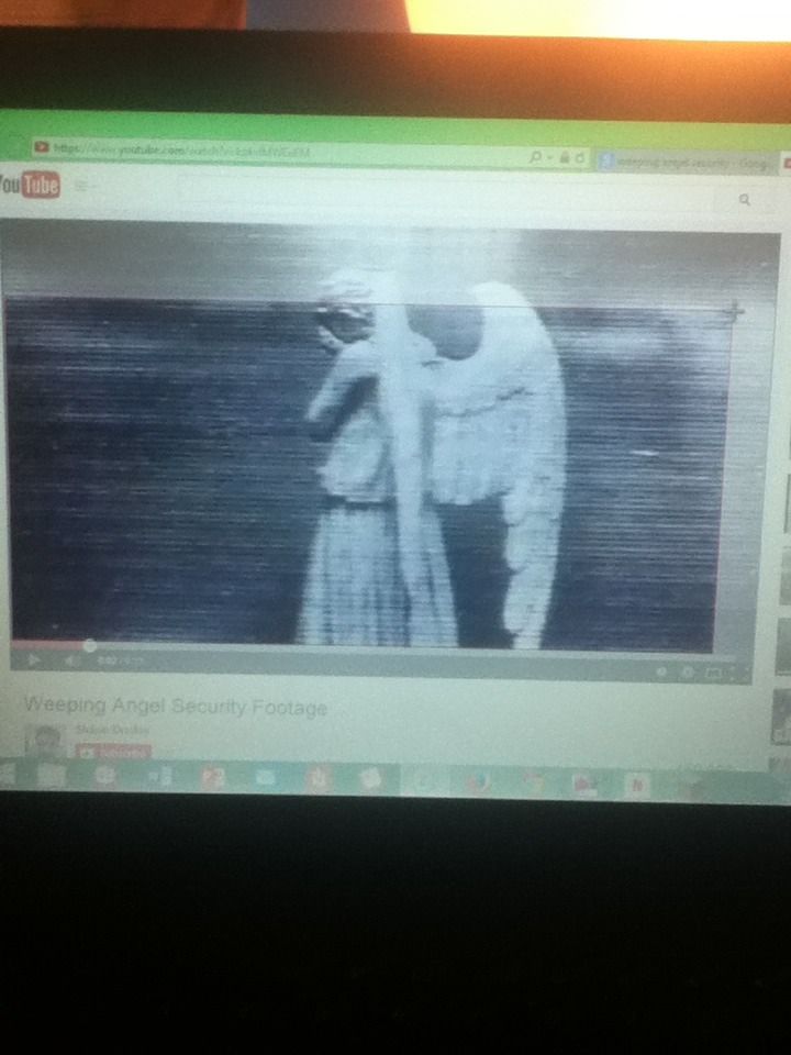 Weeping Angels Security Footage Wallpaper