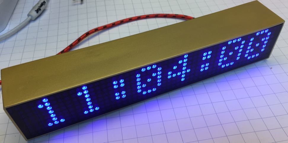ESP8266 LED Matrix Clock : 8 Steps (with Pictures) - Instructables