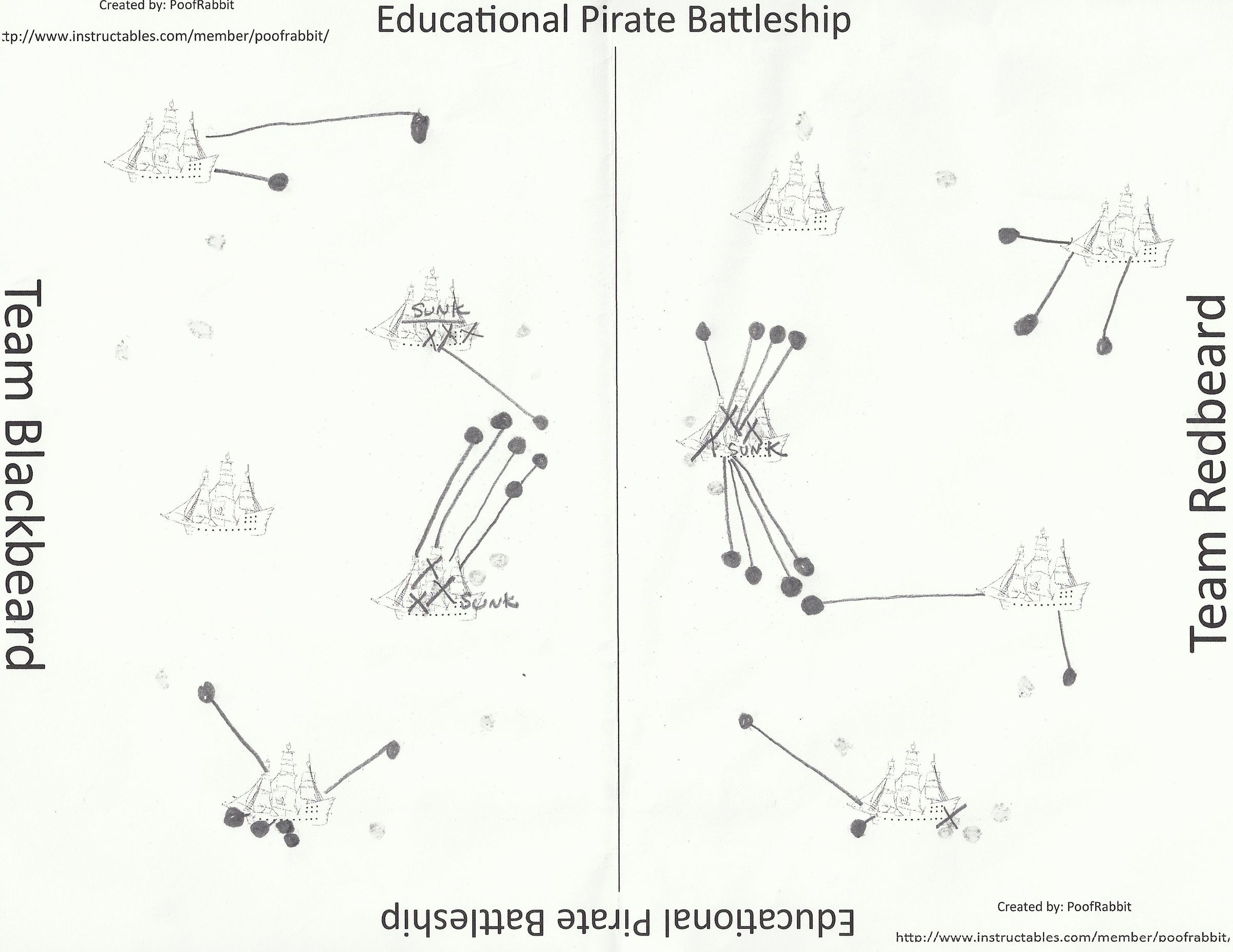 Educational Pirate Battleship : 4 Steps (with Pictures) - Instructables