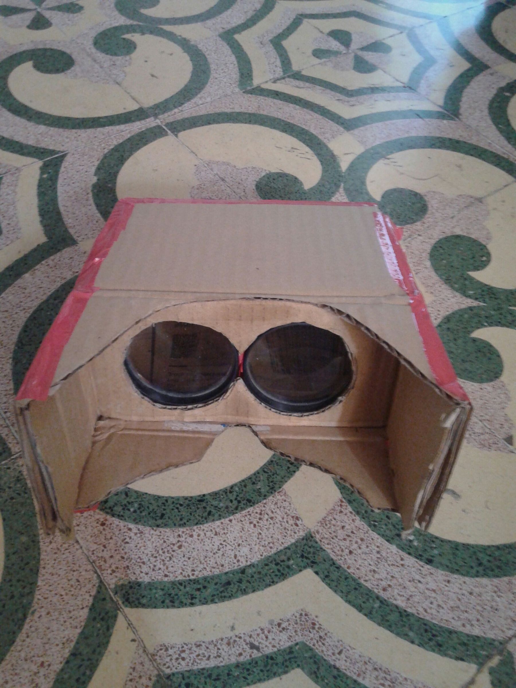 HOMEMADE VR HEADSET USING HOUSEHOLD ITEMS : 5 Steps (with Pictures ...