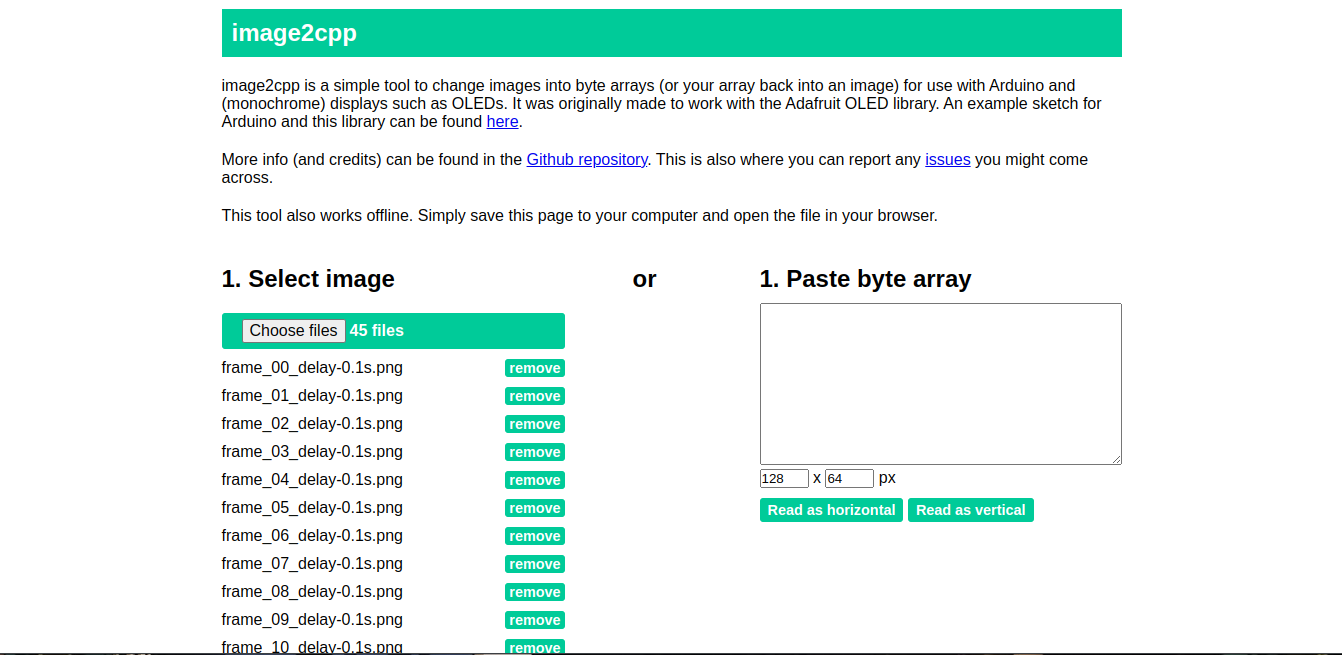 Playing GIFs on Transparent OLED Display Module (with Pictures ...