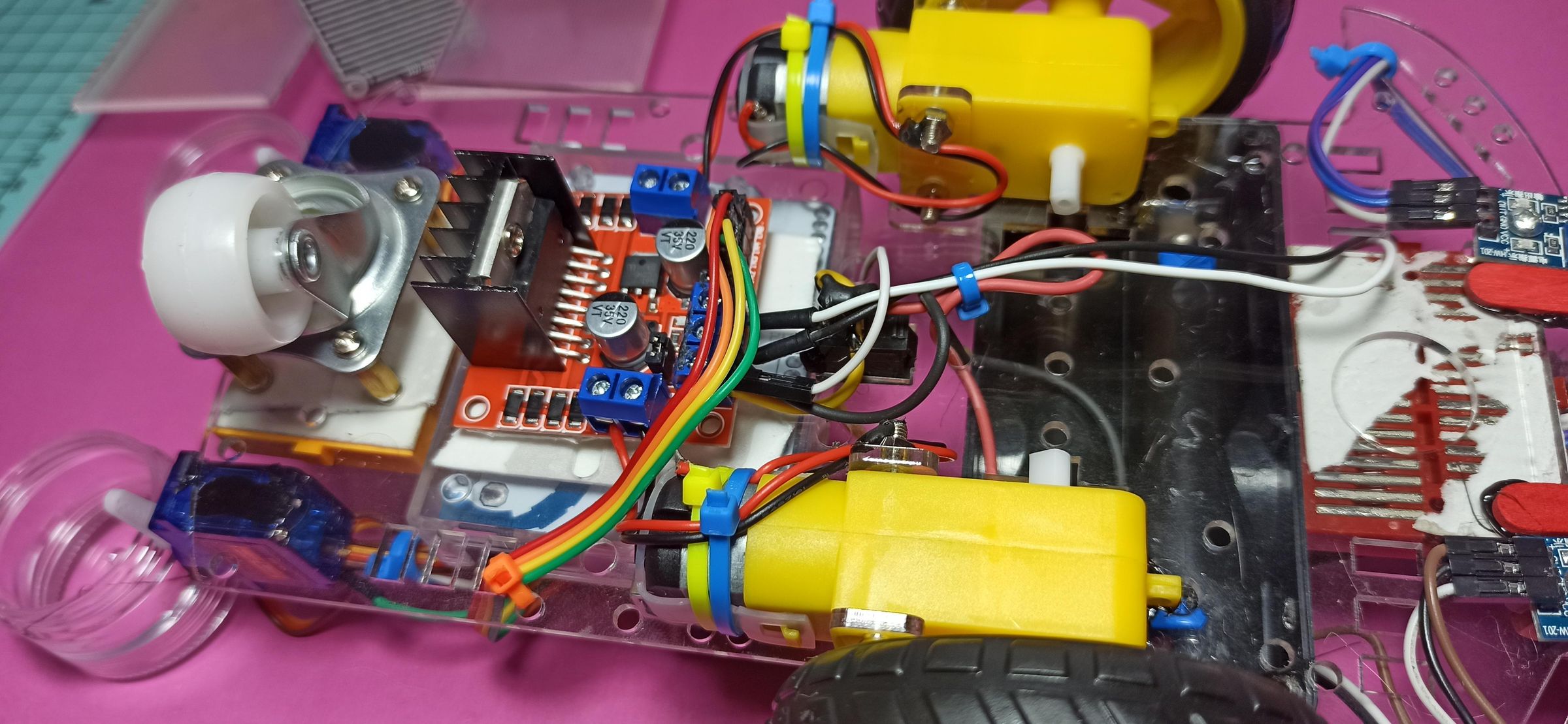 Robot Follow Indicated Color Road : 4 Steps - Instructables
