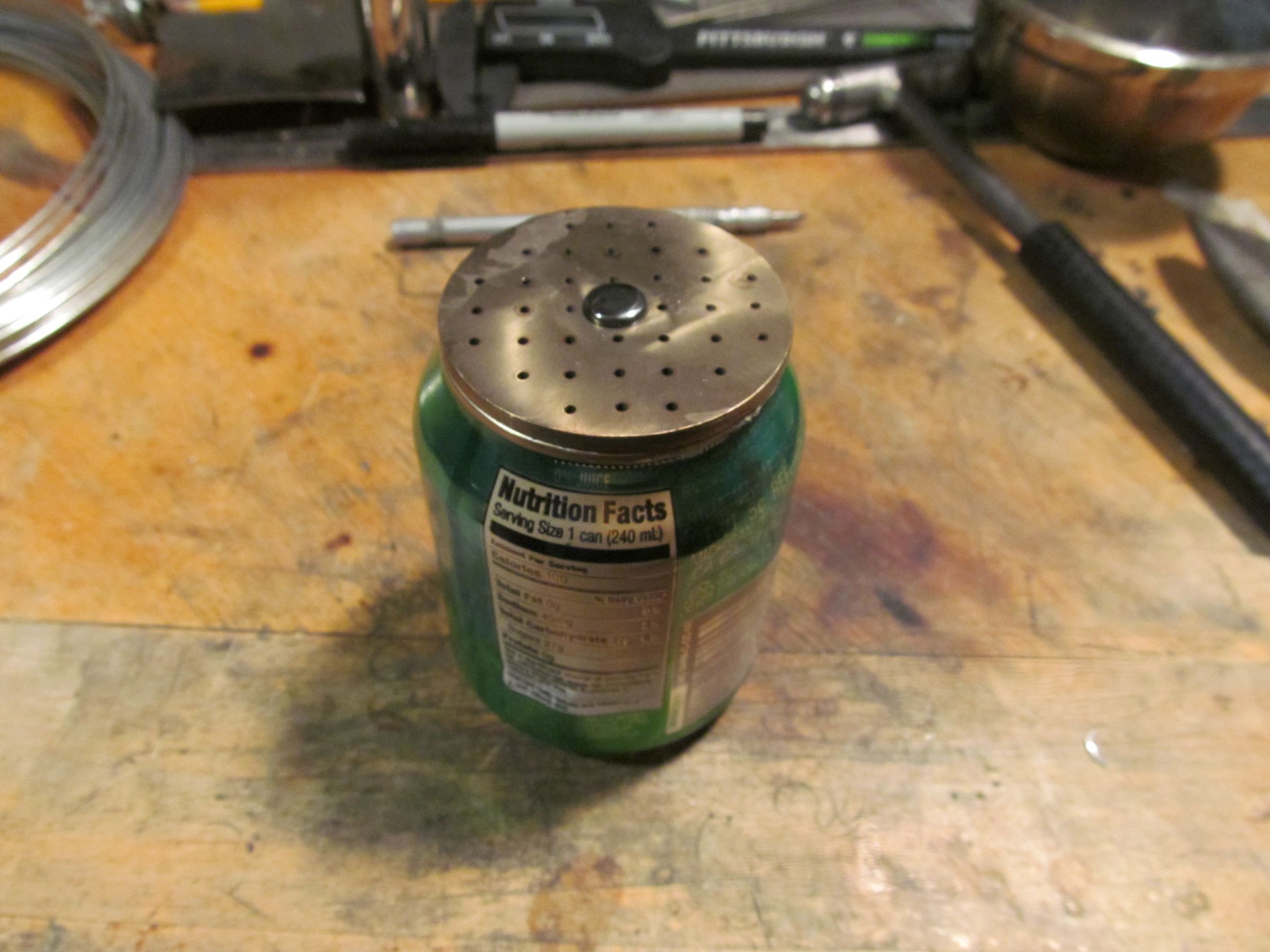 Titanium Plate Alcohol Stove : 8 Steps - Instructables