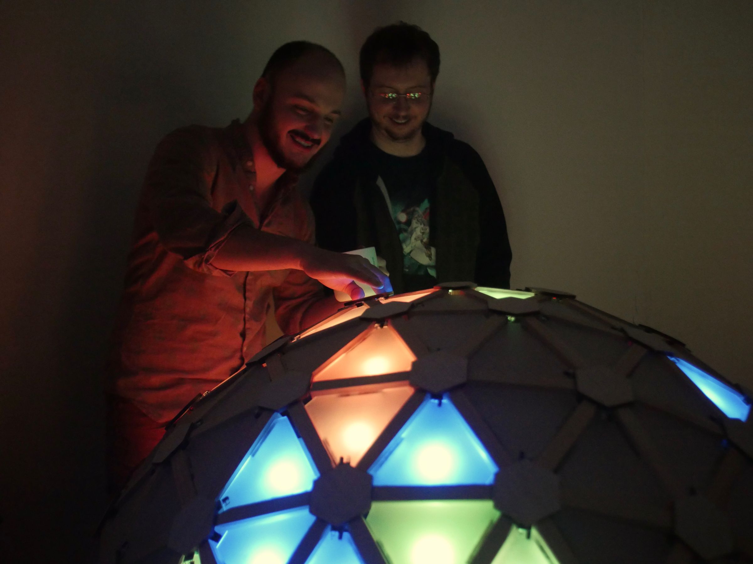 Interactive Geodesic LED Dome : 15 Steps (with Pictures) - Instructables